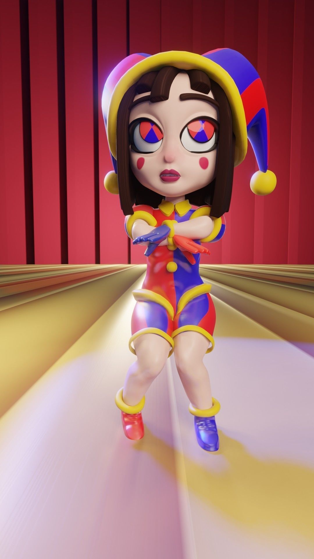 3D model POMNI from The Amazing Digital Circus - FanArt - Blender VR ...