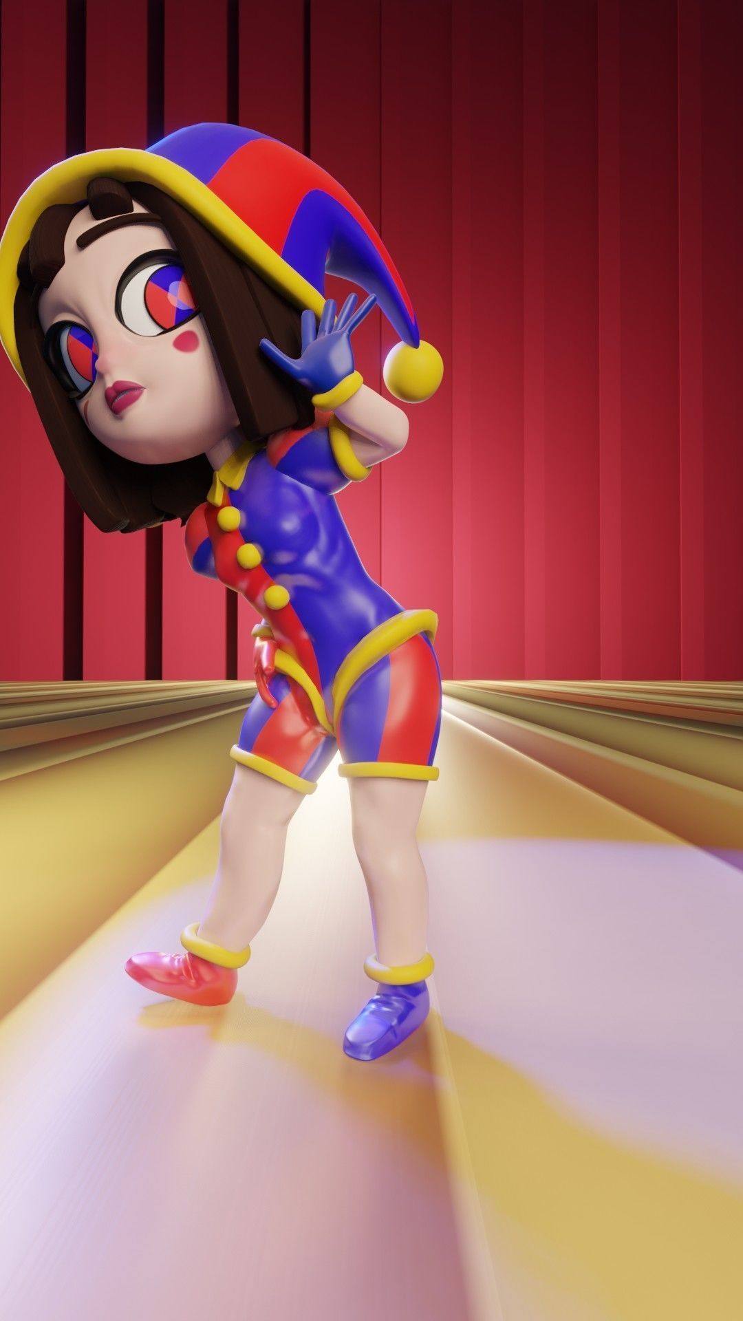 3D model POMNI from The Amazing Digital Circus - FanArt - Blender VR ...