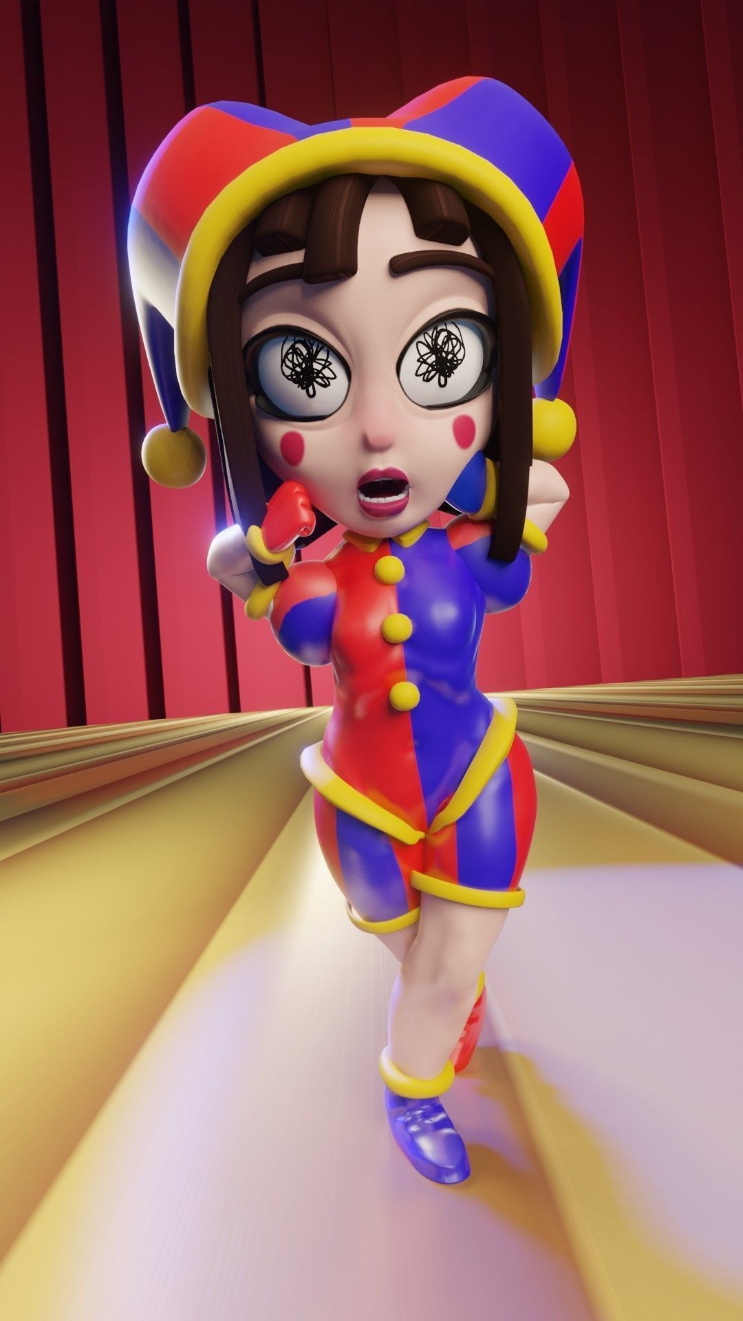 3D model POMNI from The Amazing Digital Circus - FanArt - Blender VR ...