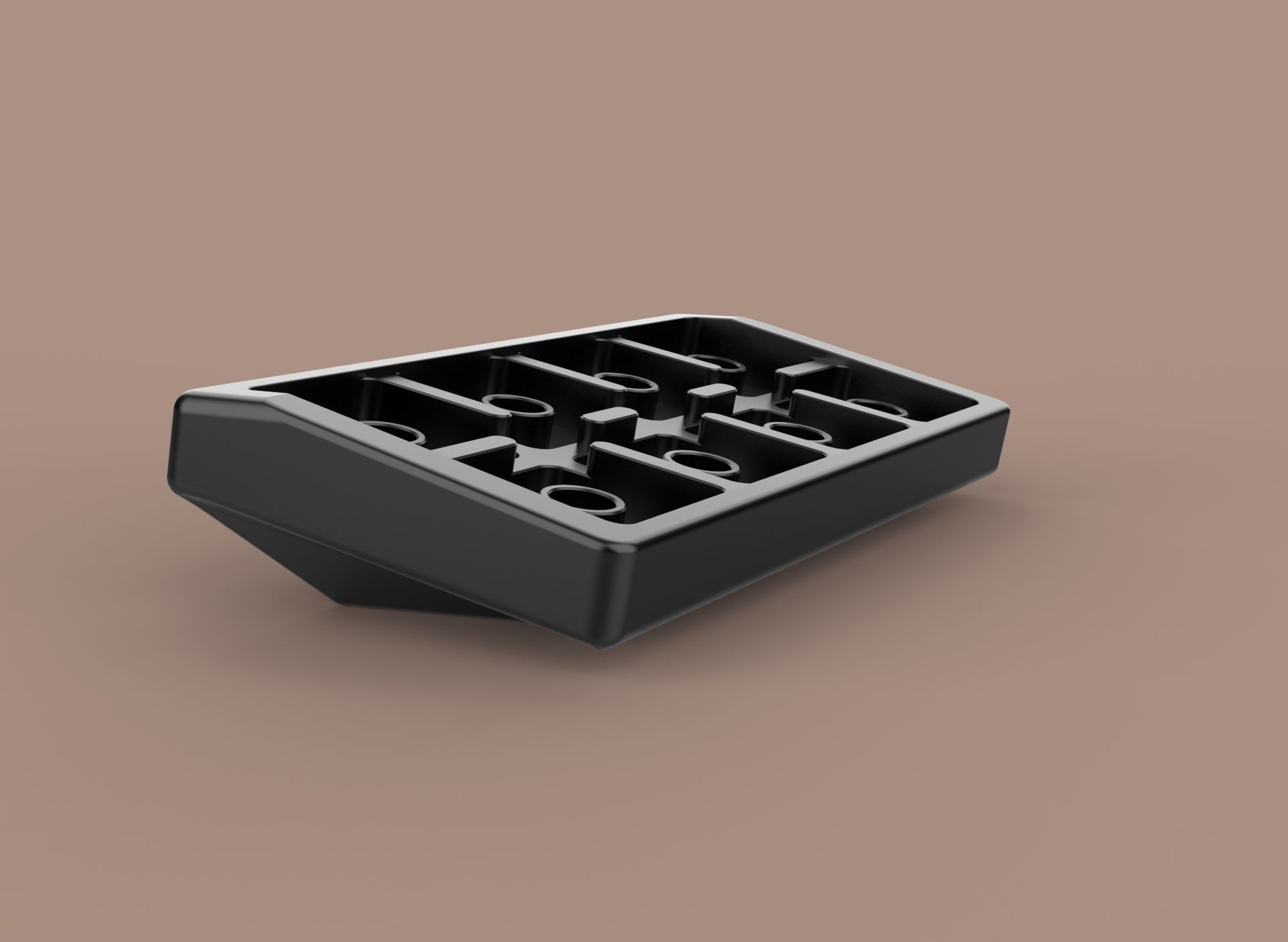 Keyboard Keycap Tray 3D model 3D printable | CGTrader