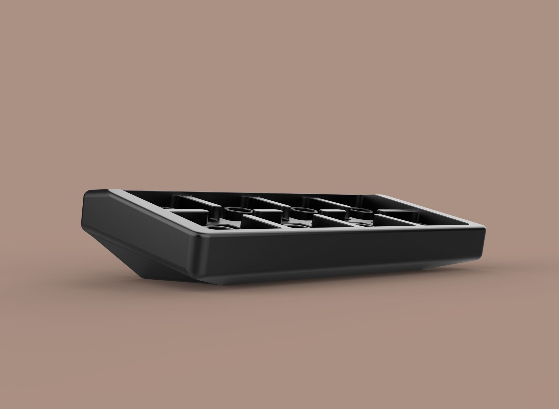 Keyboard Keycap Tray 3D model 3D printable | CGTrader
