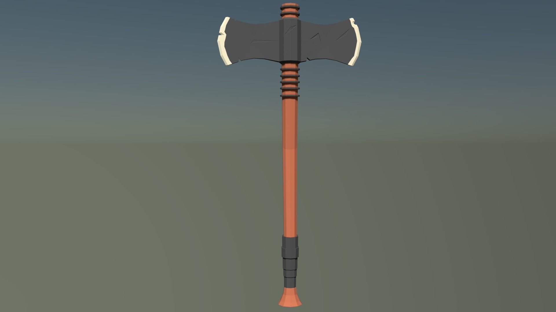 LowPoly Axes Pack free VR / AR / low-poly 3D model | CGTrader