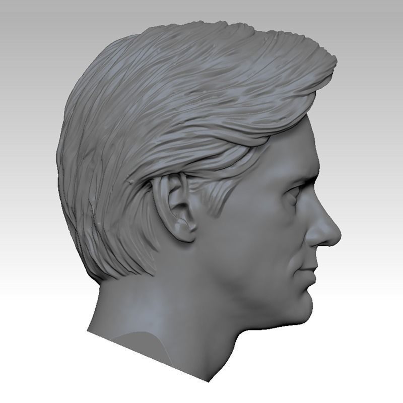 The Truman Show Jim Carrey Head sculpture 3D print model 3D model 3D ...