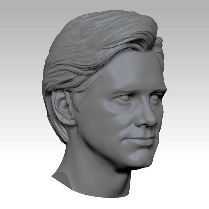 The Truman Show Jim Carrey Head sculpture 3D print model 3D model 3D ...