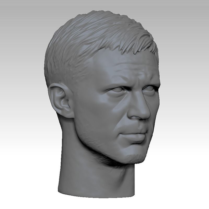 The Venom Tom Hardy Head sculpture 3D print model 3D model 3D printable ...