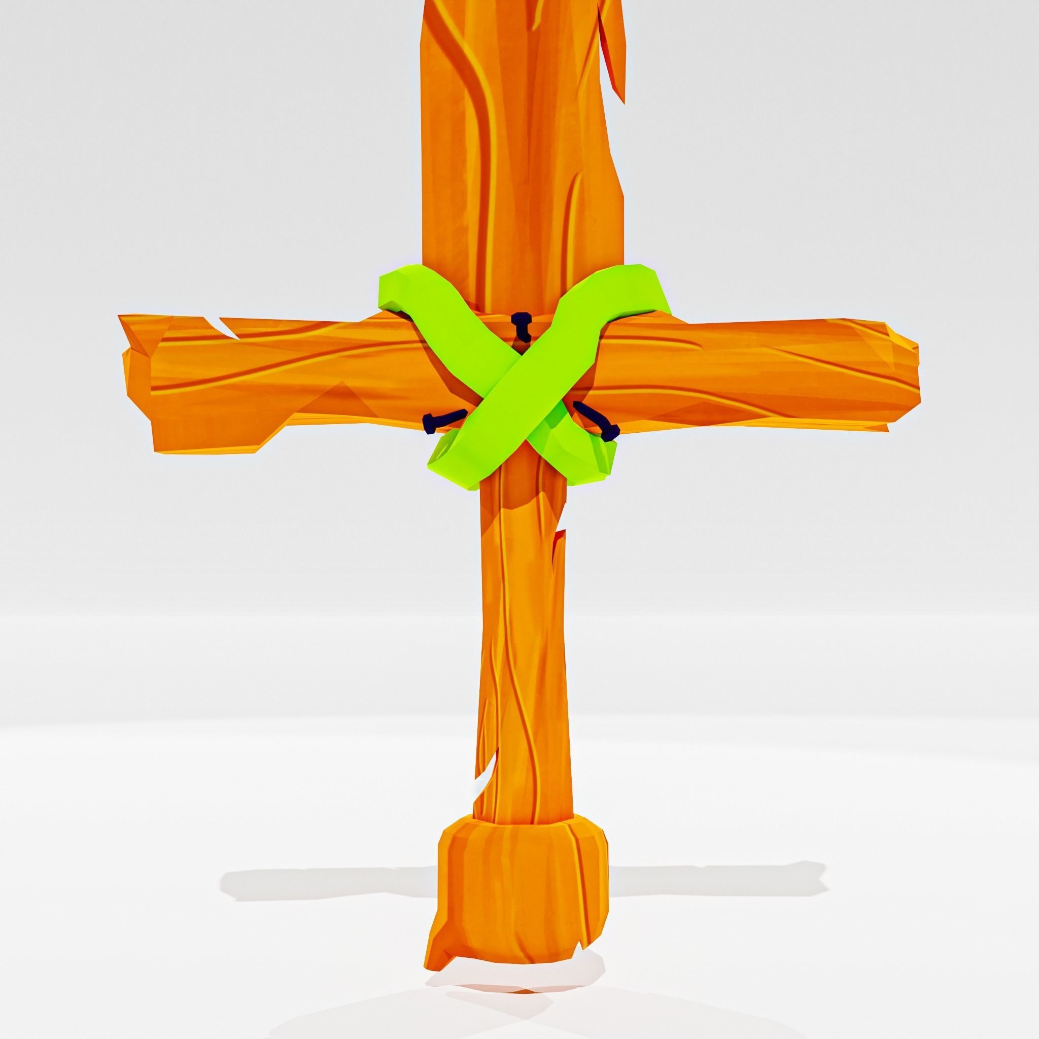 3D model Stylized Lowpoly Wooden Sword VR / AR / low-poly | CGTrader