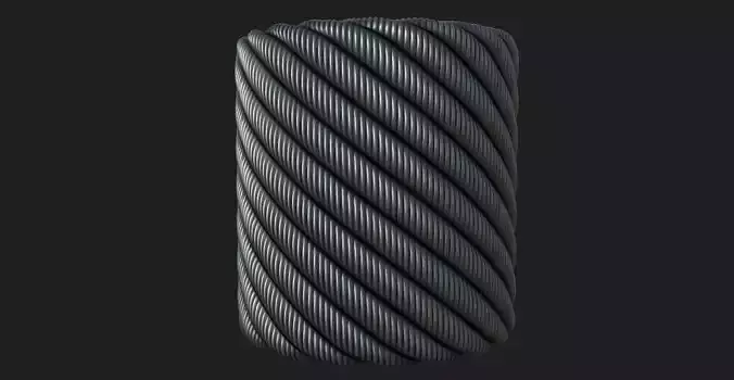 Texture Seamless PBR metal rope material VR / AR / low-poly | CGTrader