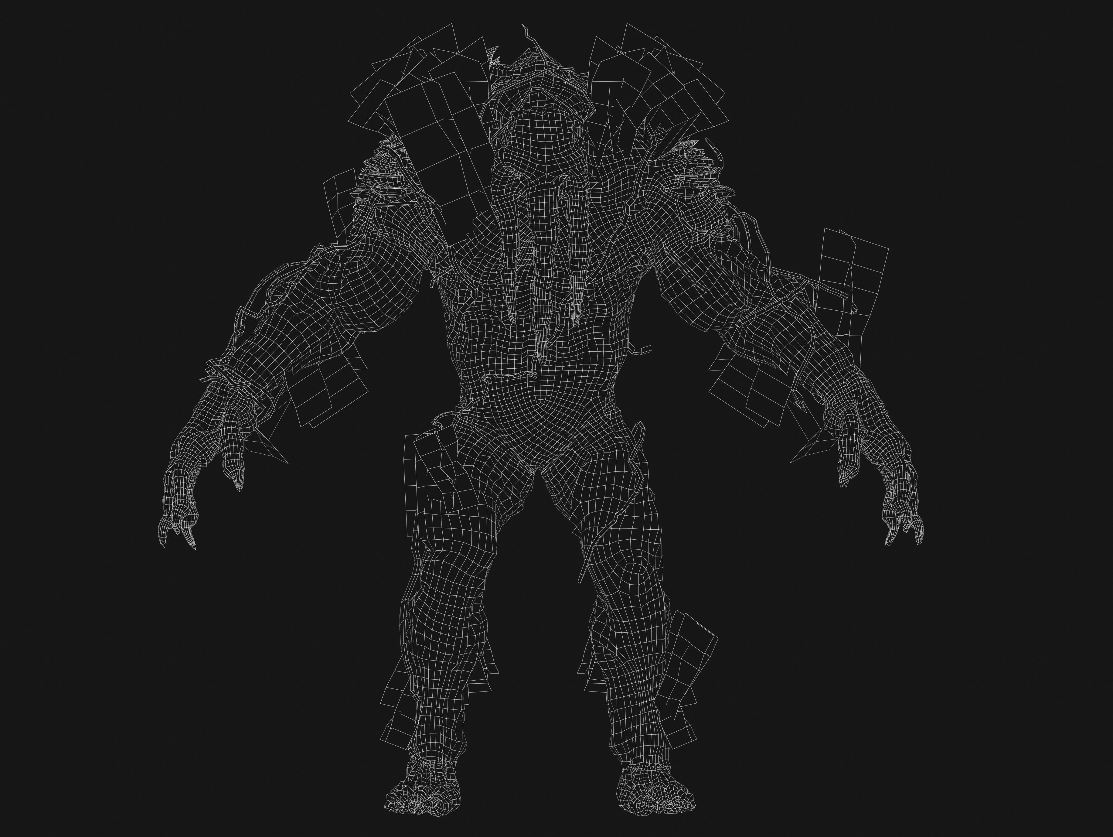 3D model Man Thing VR / AR / low-poly | CGTrader