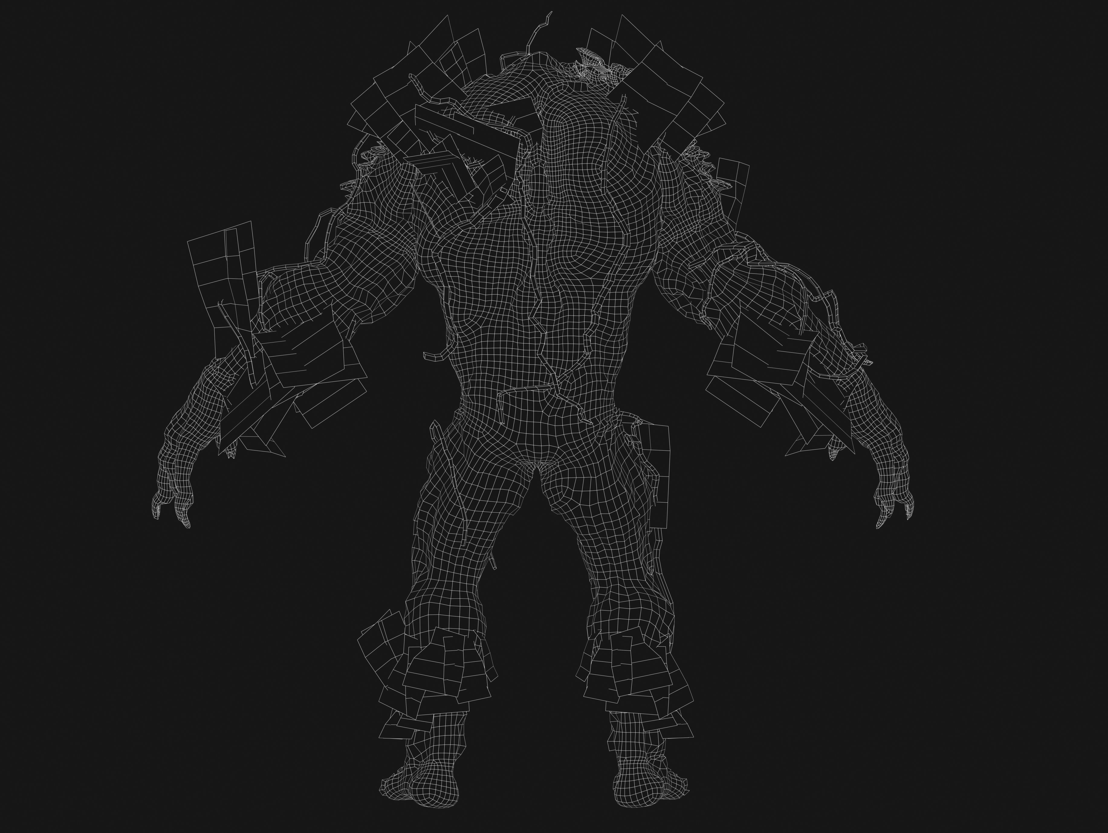 3D model Man Thing VR / AR / low-poly | CGTrader