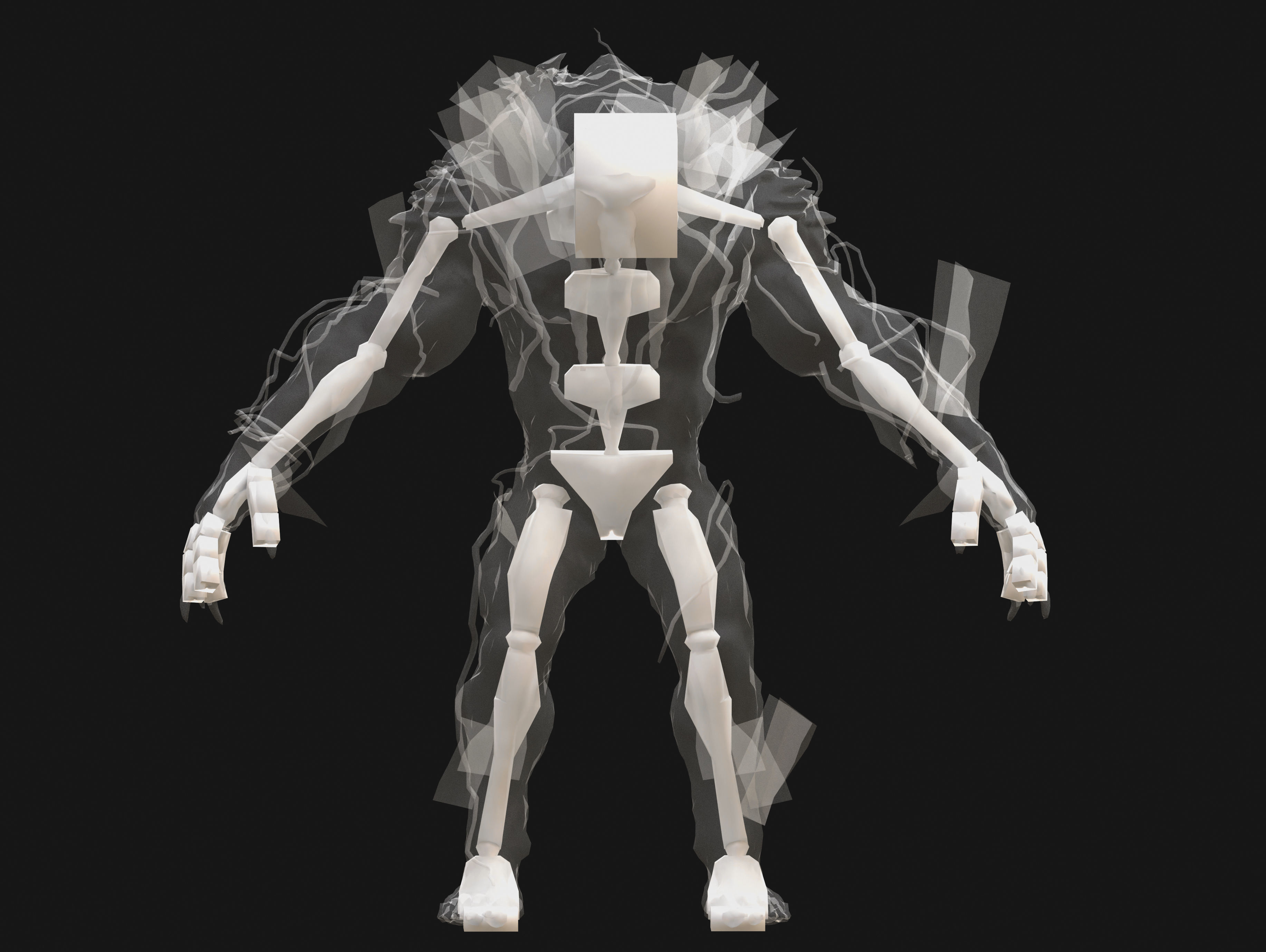 3D model Man Thing VR / AR / low-poly | CGTrader