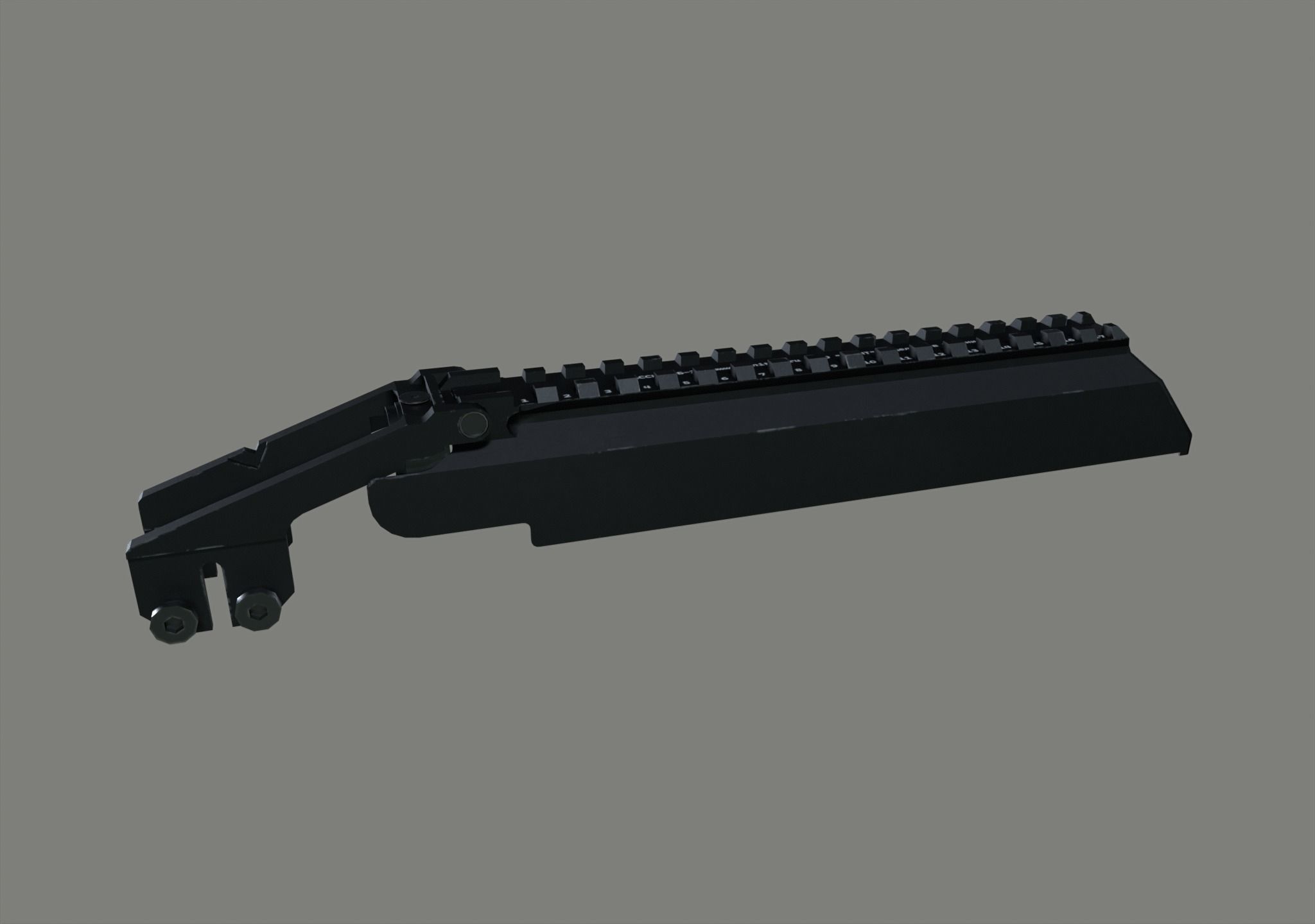 3D model AK B-33 Zenit Dust Cover VR / AR / low-poly | CGTrader