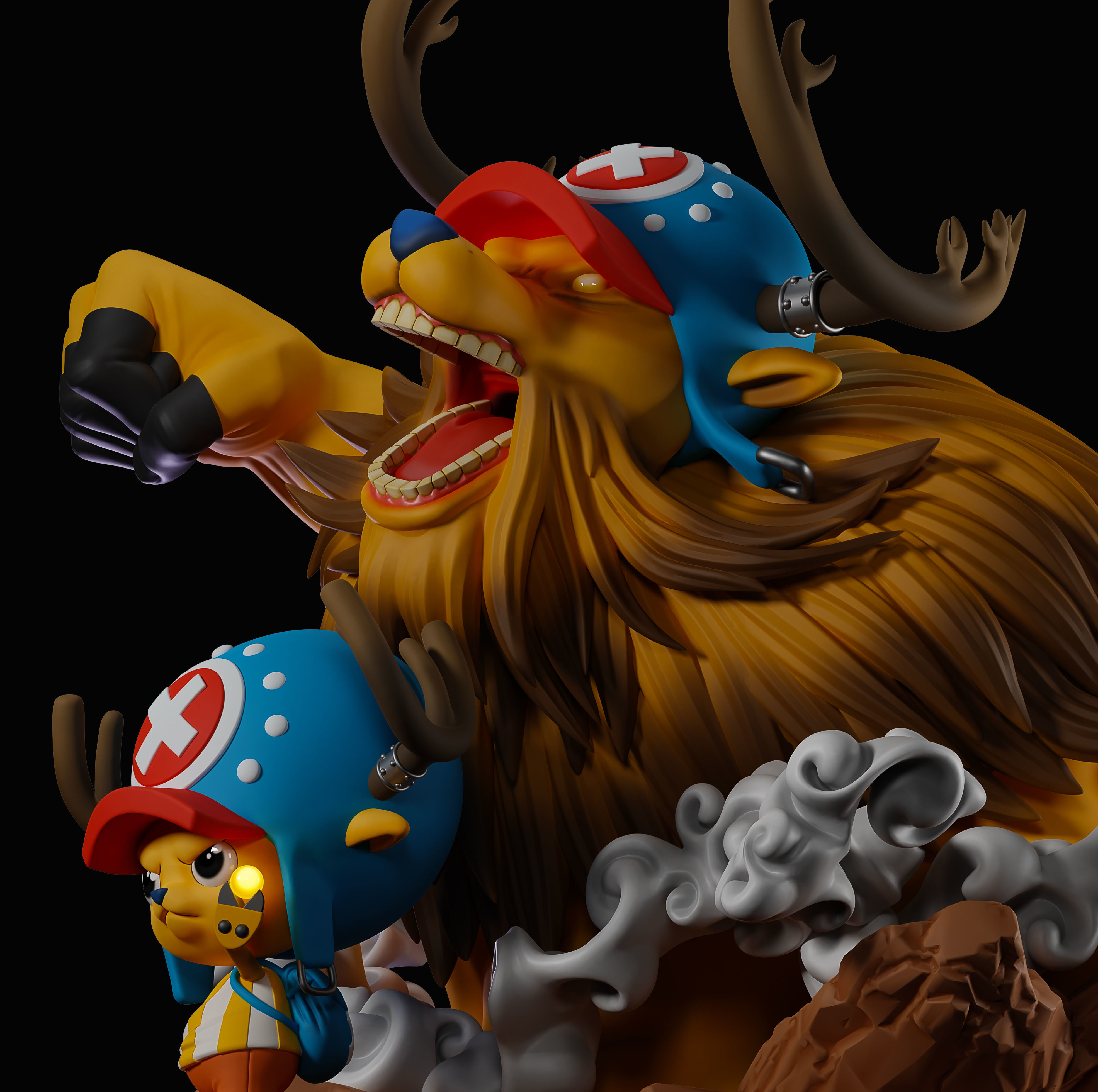 tony Chopper 3D model 3D printable | CGTrader
