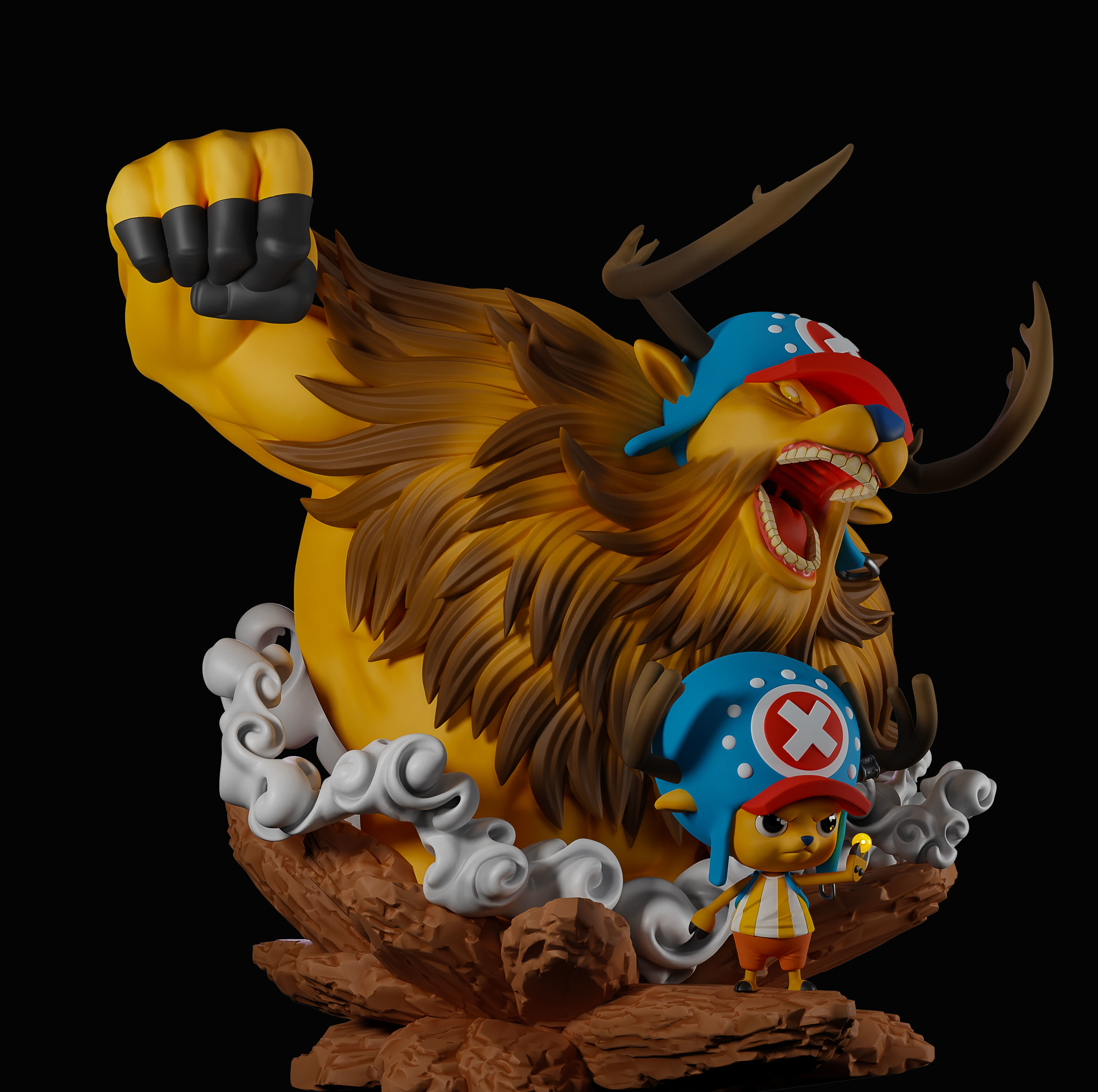 tony Chopper 3D model 3D printable | CGTrader