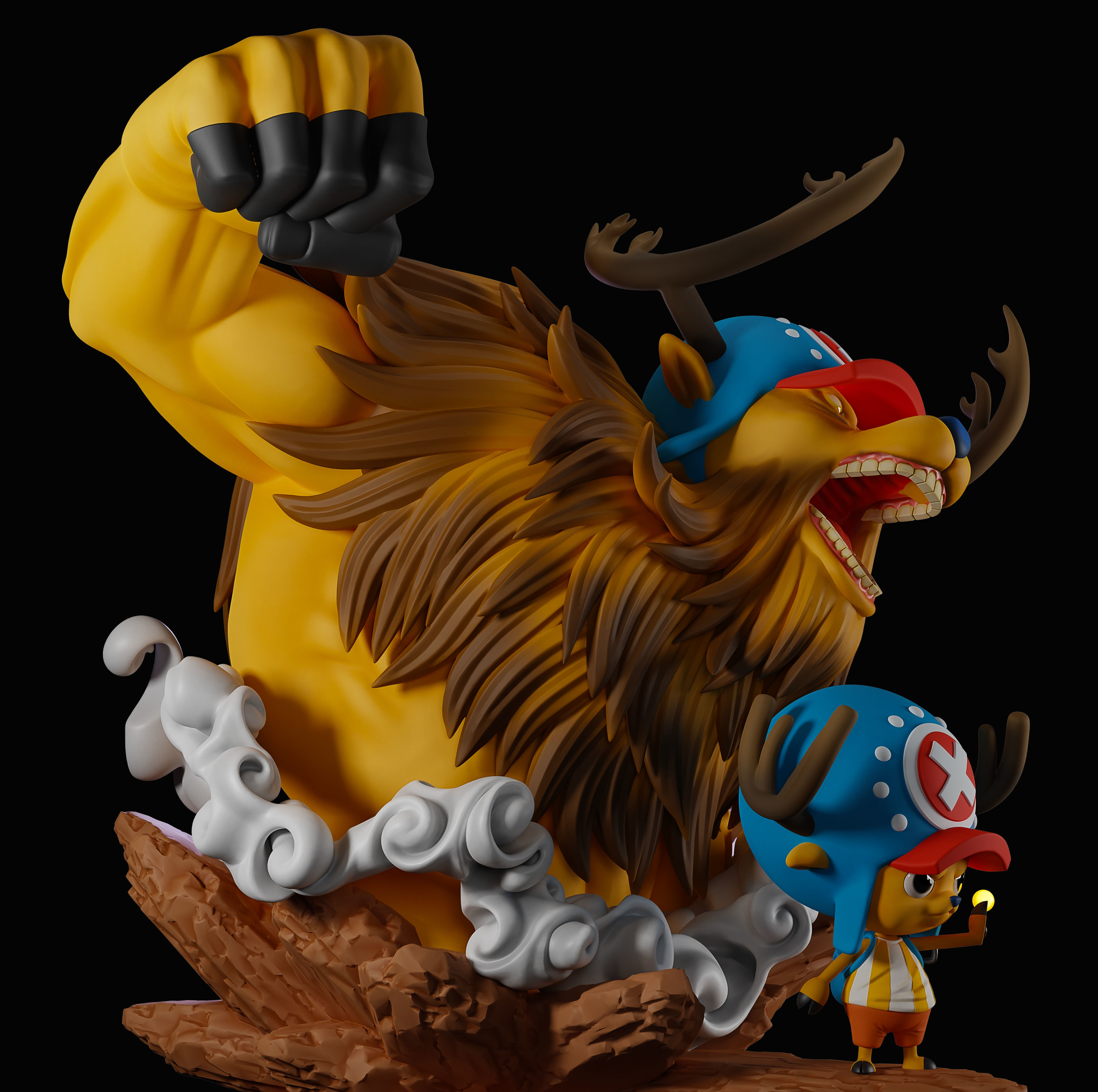 tony Chopper 3D model 3D printable | CGTrader