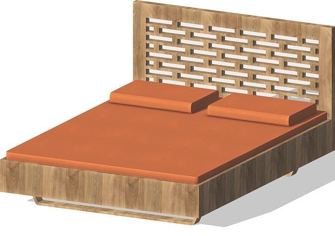 Zurich Bed 3D model | CGTrader