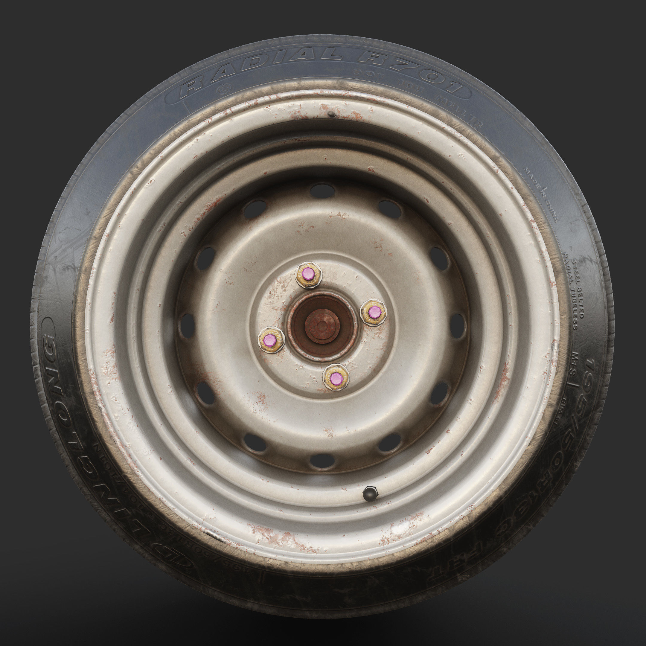 Stance Wheel R13x10 free VR / AR / low-poly 3D model | CGTrader