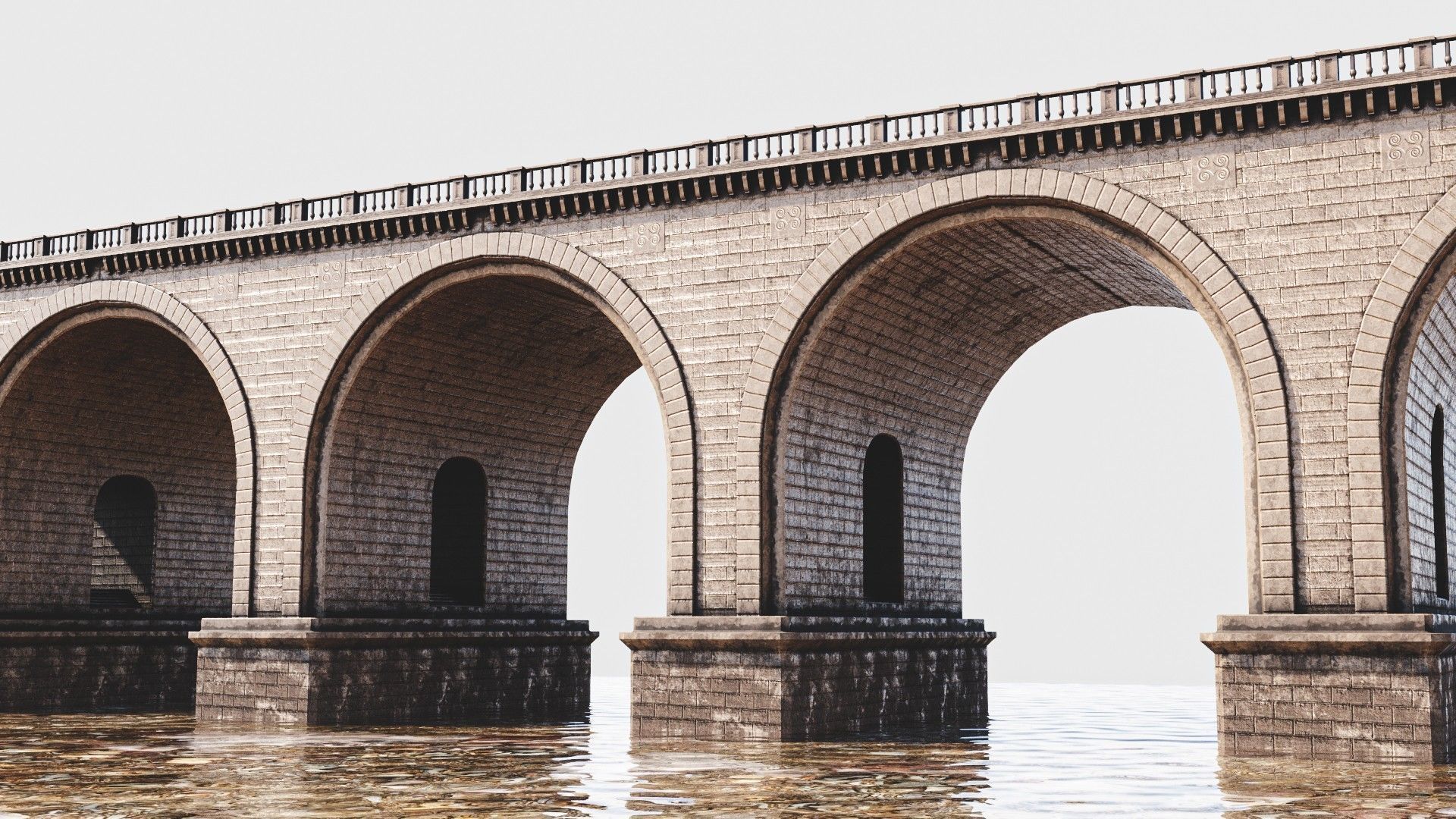 3D model Vintage Bridge VR / AR / low-poly | CGTrader