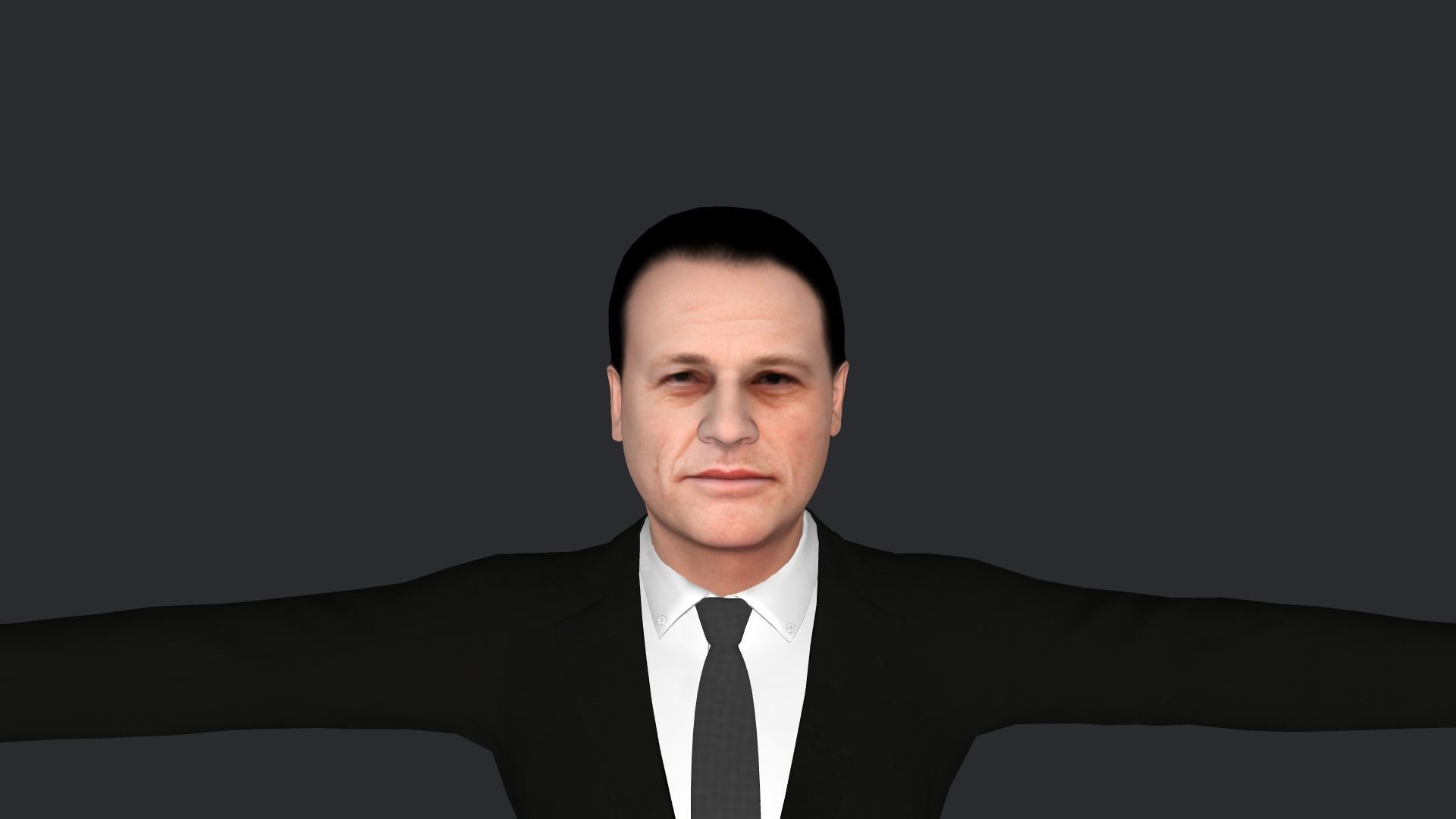 Jean-claude Van Damme Hyper Realistic Full Body Rigged Character 3D ...