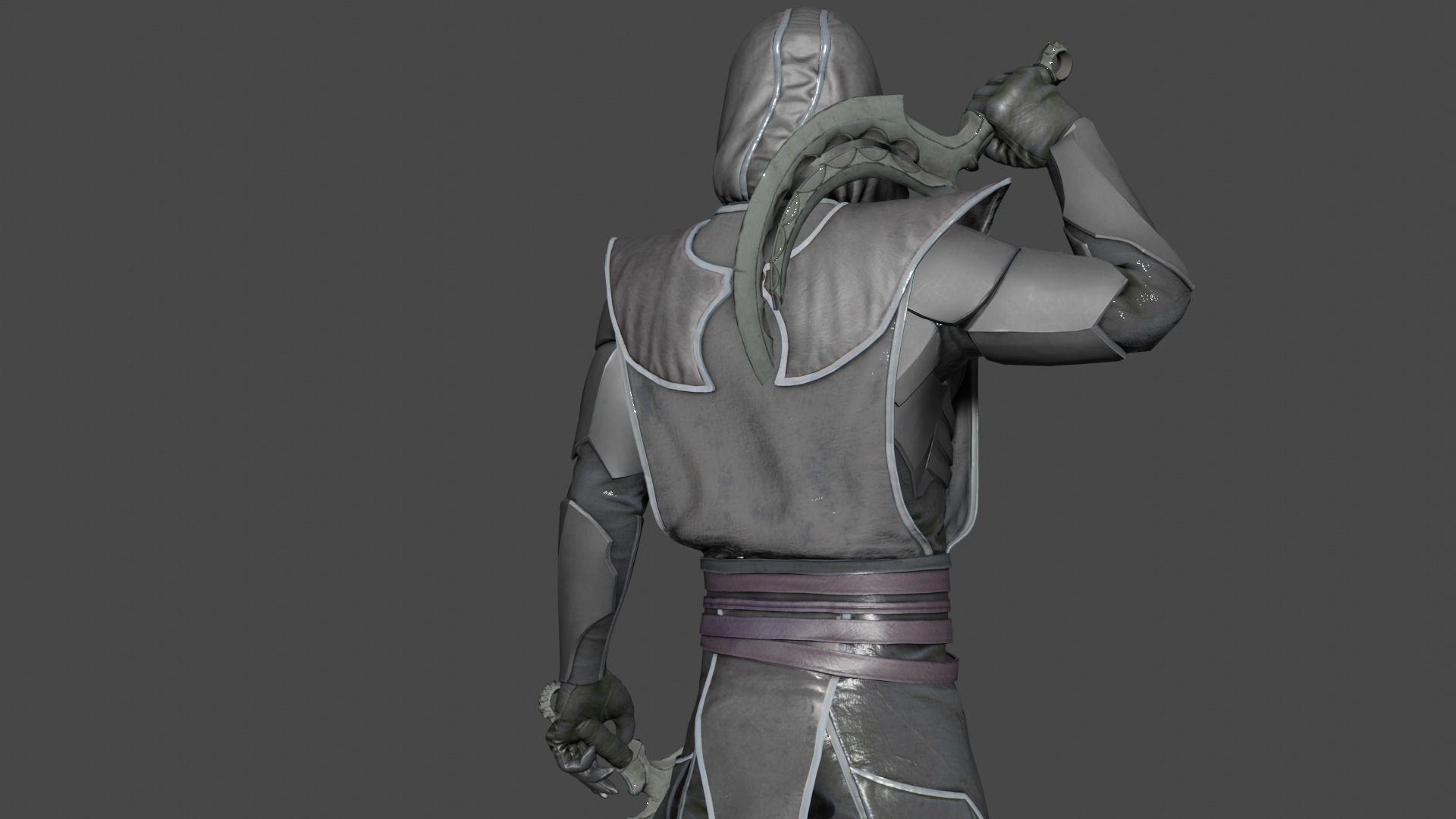 3D model Noob Saibot VR / AR / low-poly | CGTrader