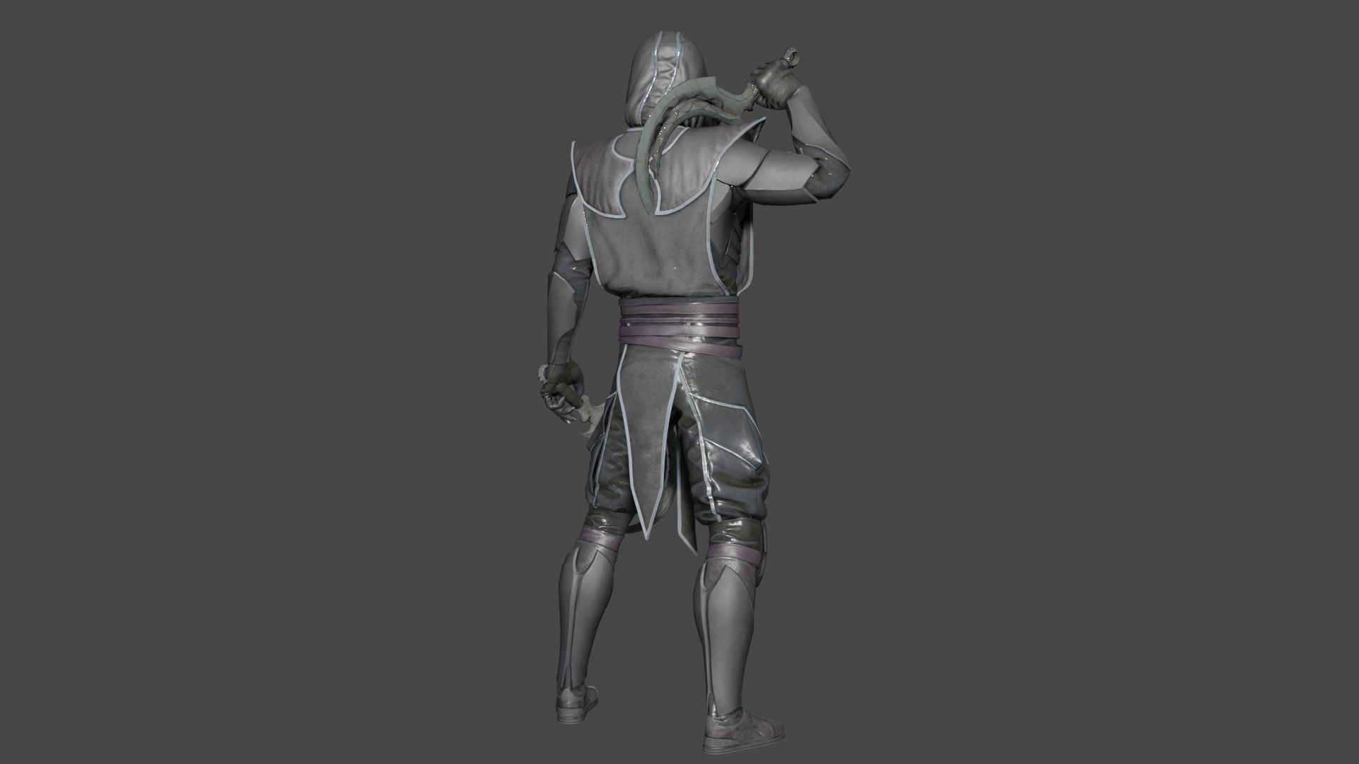 3D model Noob Saibot VR / AR / low-poly | CGTrader