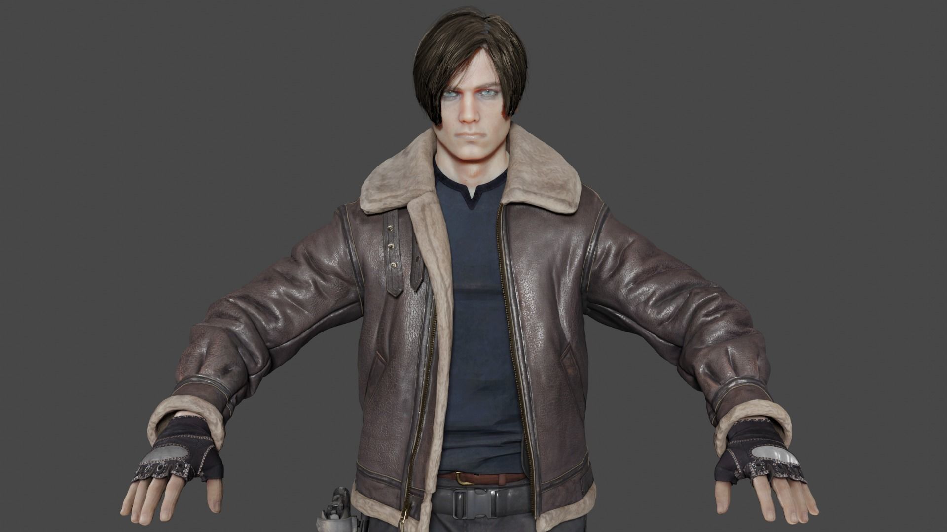Leon Kennedy 3D Model 3D model rigged | CGTrader