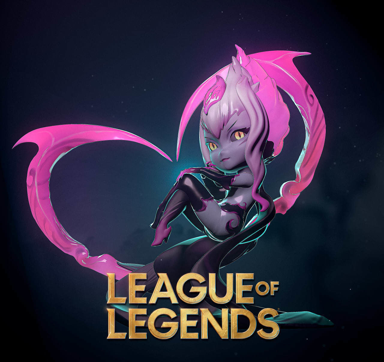 Evelynn League of Legends Figure chibi 3D model 3D printable | CGTrader