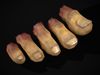 3D model Severed Toes Set VR / AR / low-poly | CGTrader