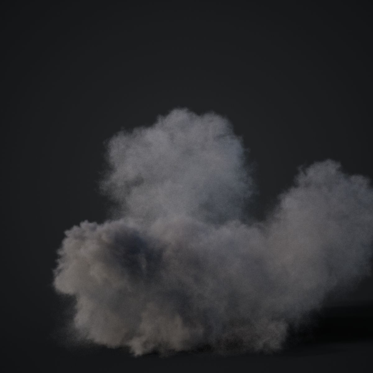 Animated Smoke Plume 5 3D model animated | CGTrader