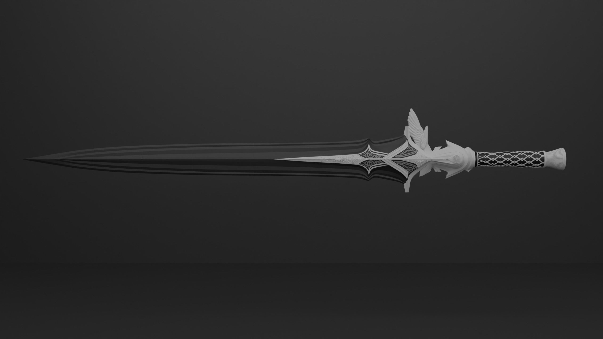 Final fantasy XV royal arms Sword of the Wise 3d print 3D model 3D ...
