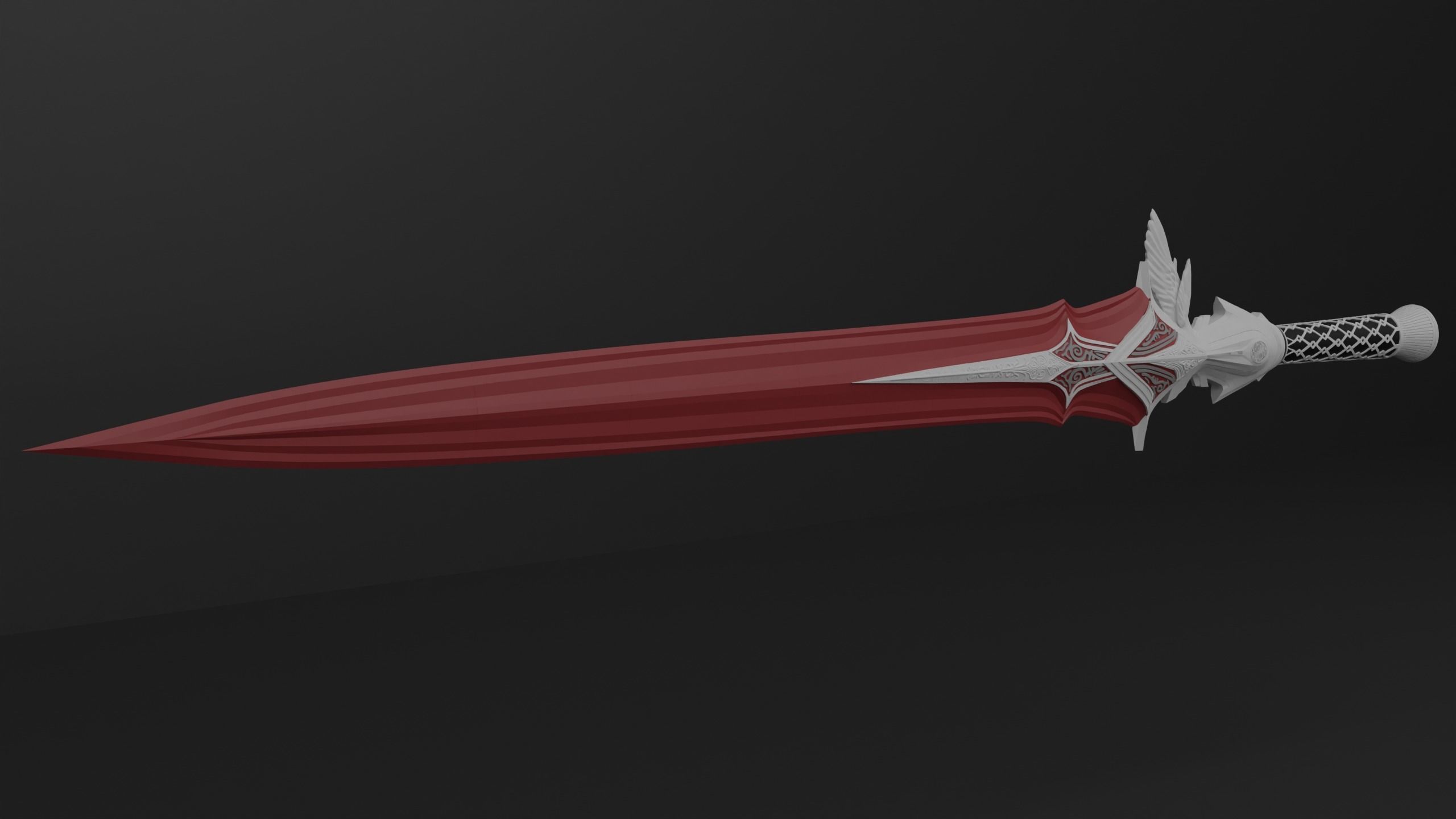 Final fantasy XV royal arms Sword of the Wise 3d print 3D model 3D ...