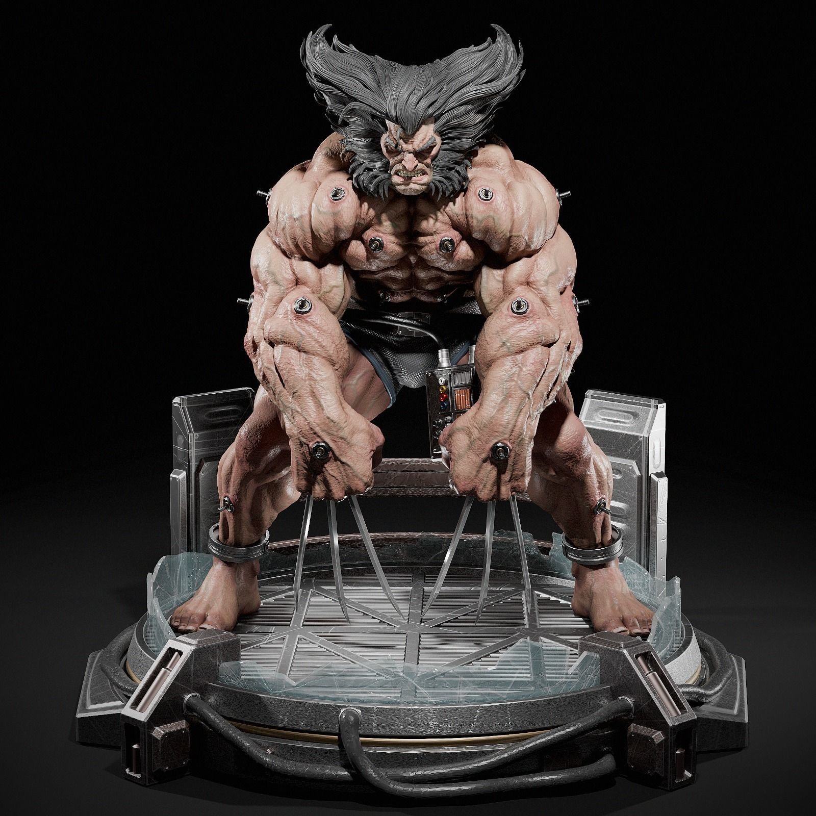 Wolverine 3D Print 3D model 3D printable | CGTrader