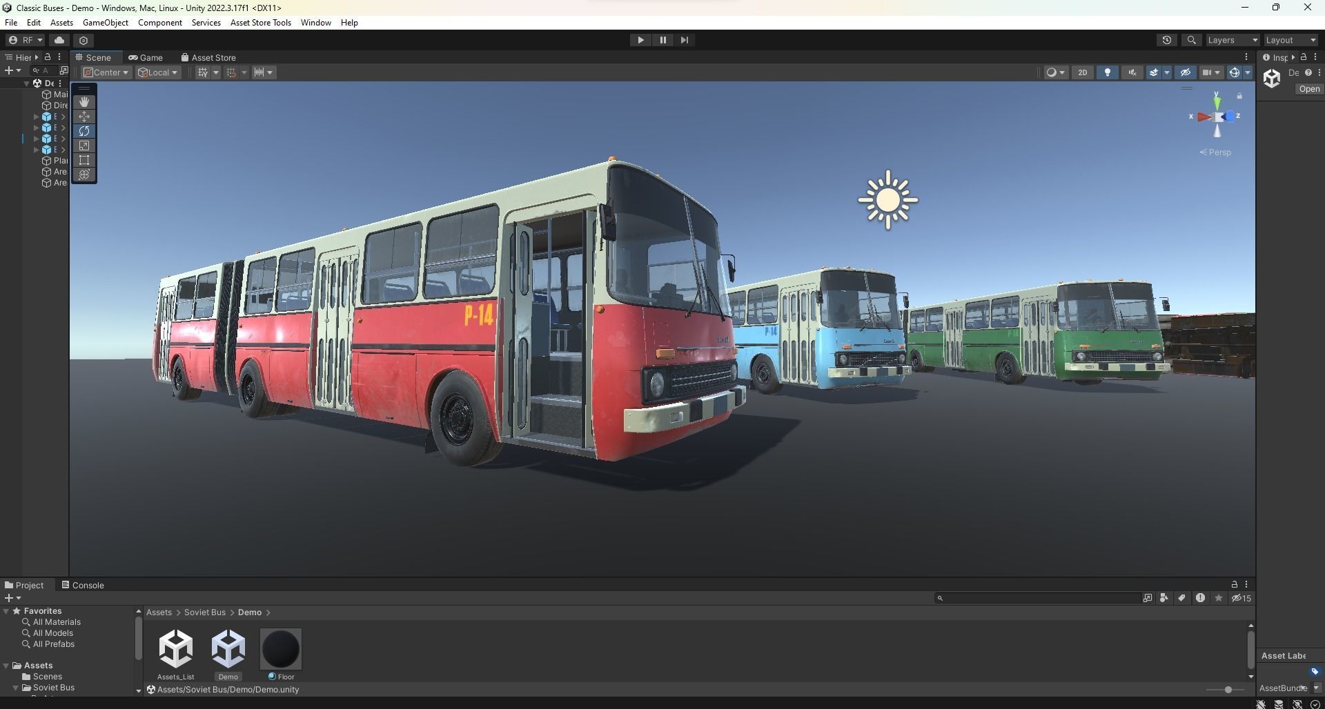 3D model Soviet Bus for Unity VR / AR / low-poly | CGTrader
