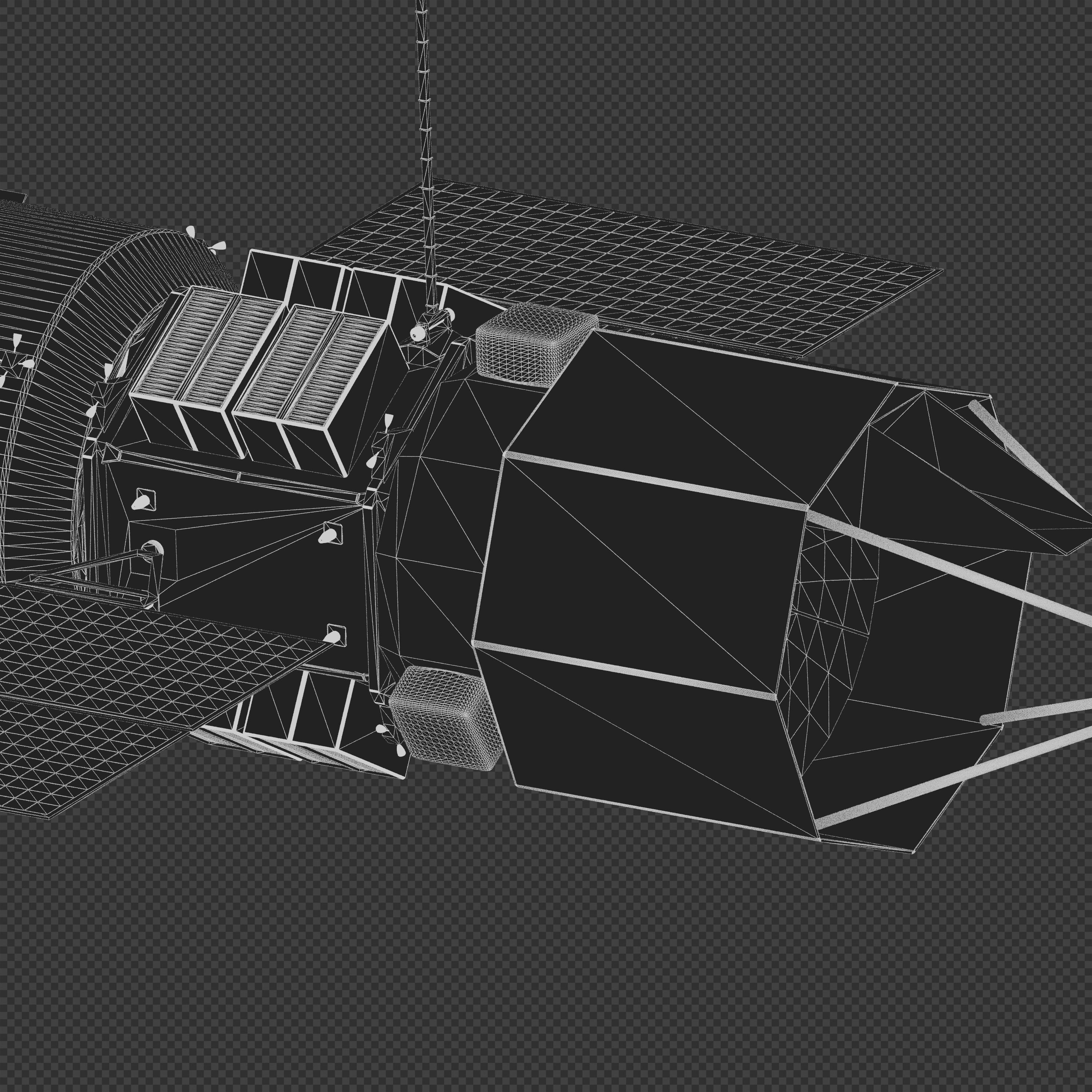 Zenith Star satellite 3D model | CGTrader