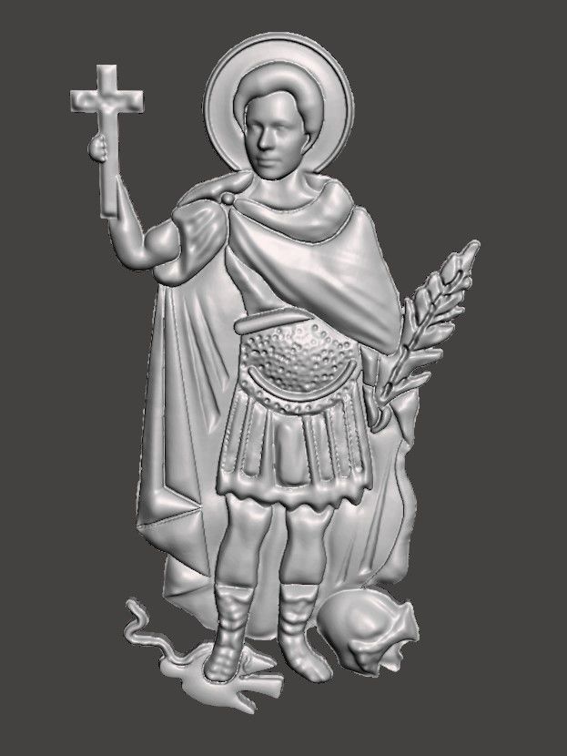 Santo Expedito 3D model 3D printable | CGTrader