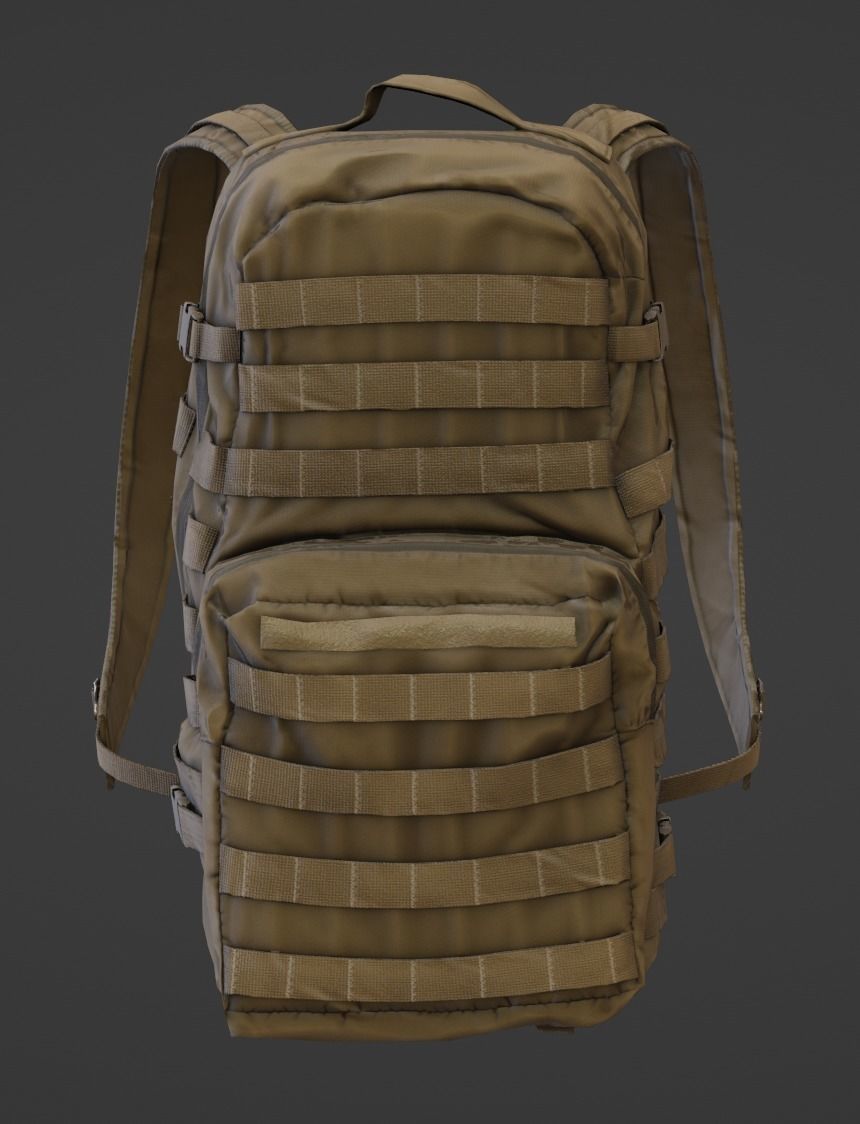 3D model USMC FILBE Assault pack VR / AR / low-poly | CGTrader