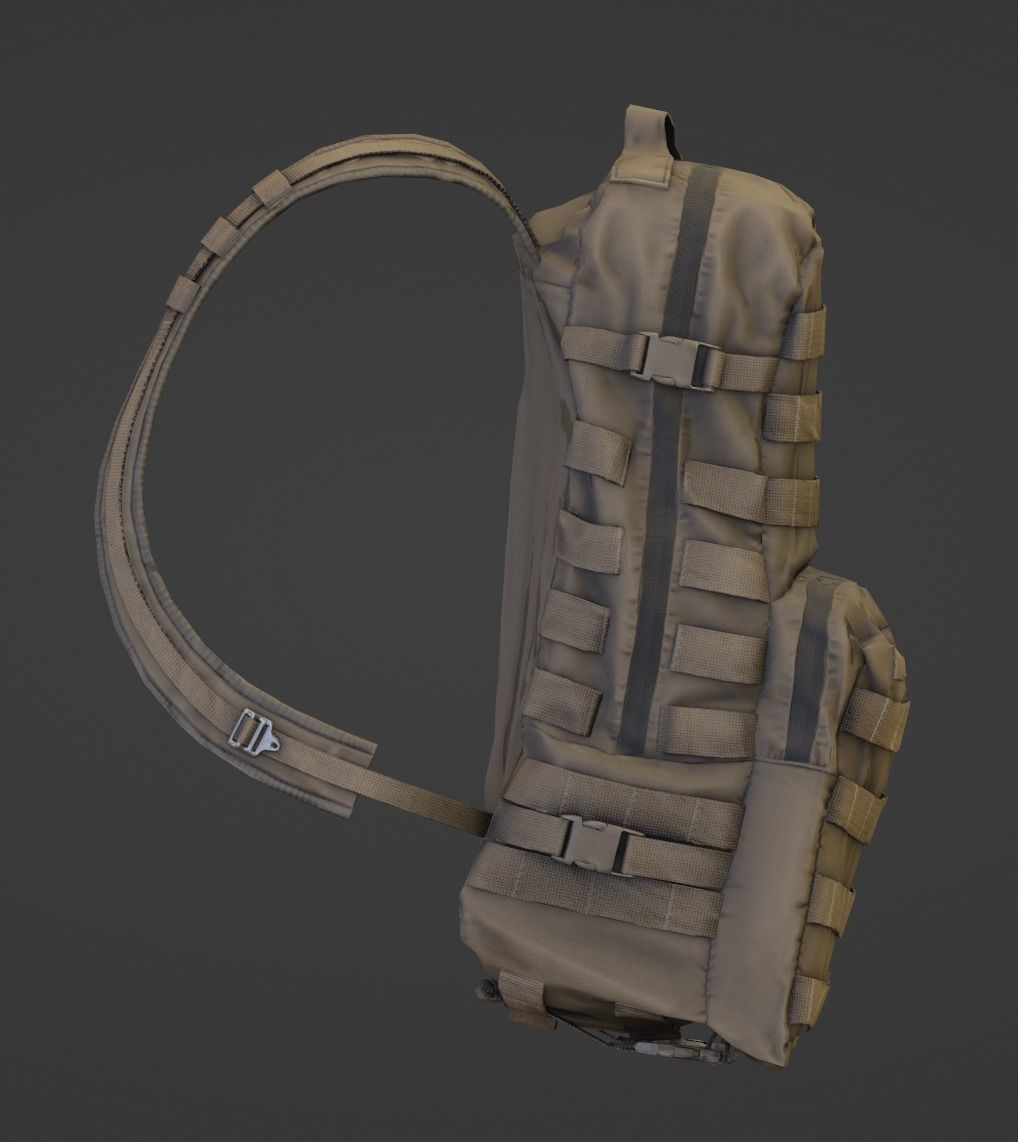 3D model USMC FILBE Assault pack VR / AR / low-poly | CGTrader