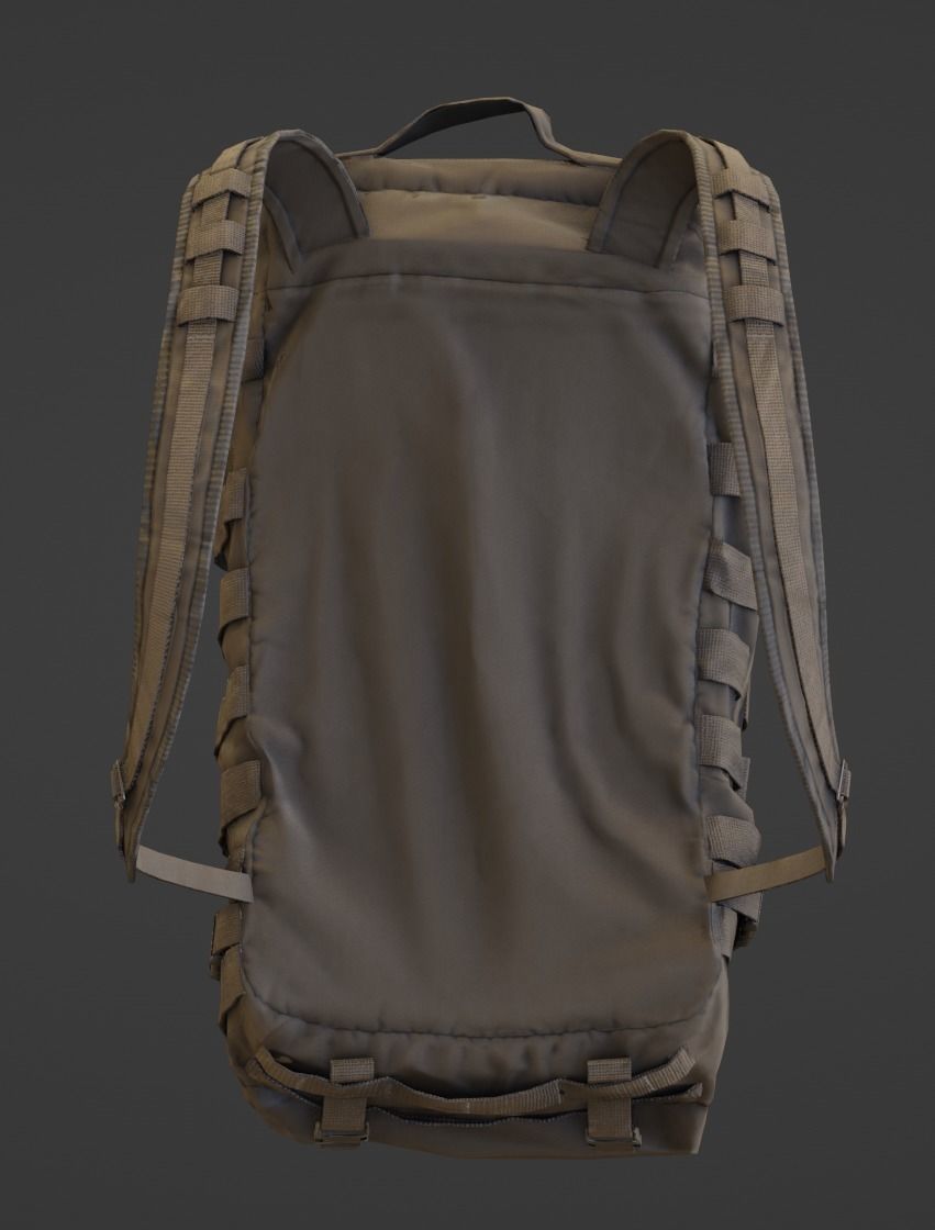 3D model USMC FILBE Assault pack VR / AR / low-poly | CGTrader