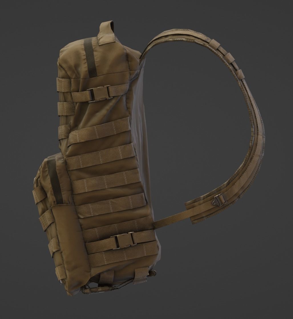3D model USMC FILBE Assault pack VR / AR / low-poly | CGTrader