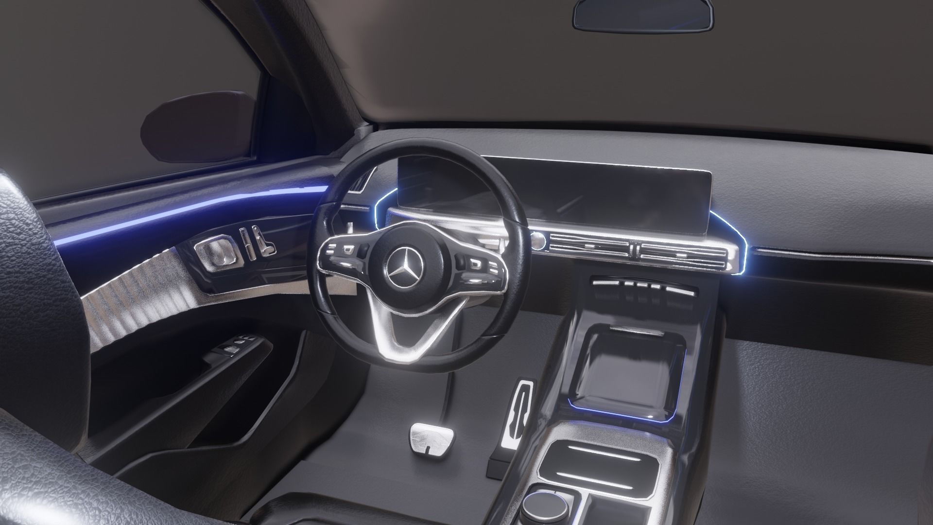 Mercedes Benz EQC 2024 3D model | CGTrader