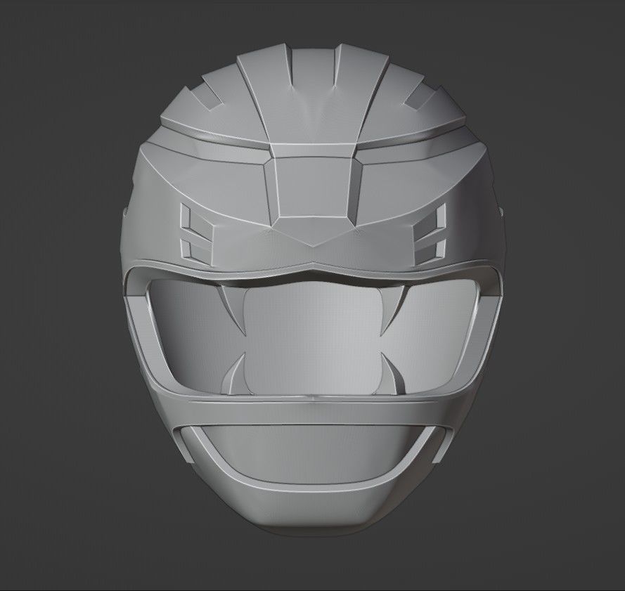 Power Rangers Wild Force Gaoranger helmet 3D model 3D printable | CGTrader