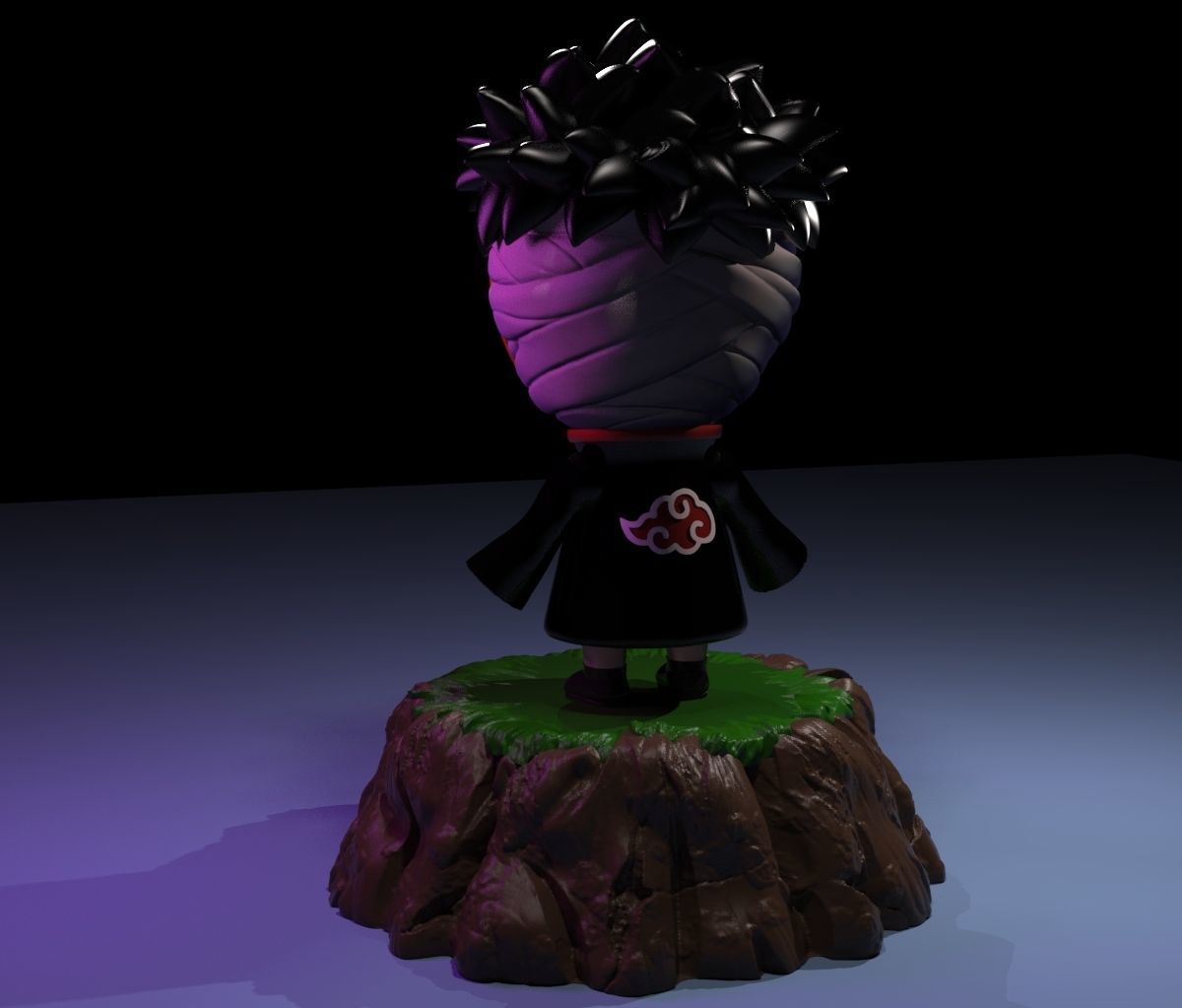 OBITO CHIBI - NARUTO 3D model 3D printable | CGTrader