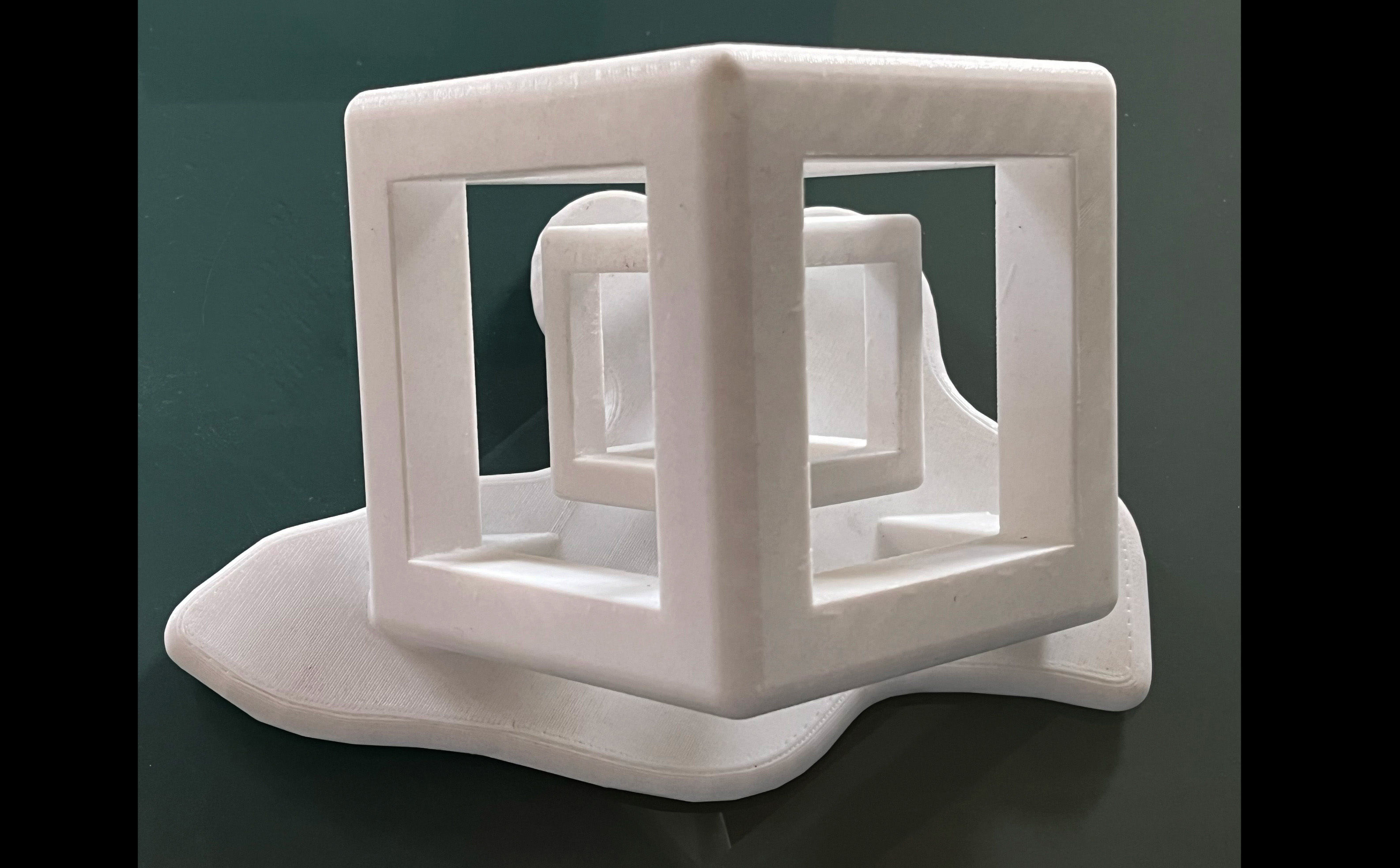 Melting Cubes Sculpture 3D model 3D printable | CGTrader