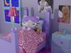 hello kitty slumber party bedroom 3D model | CGTrader