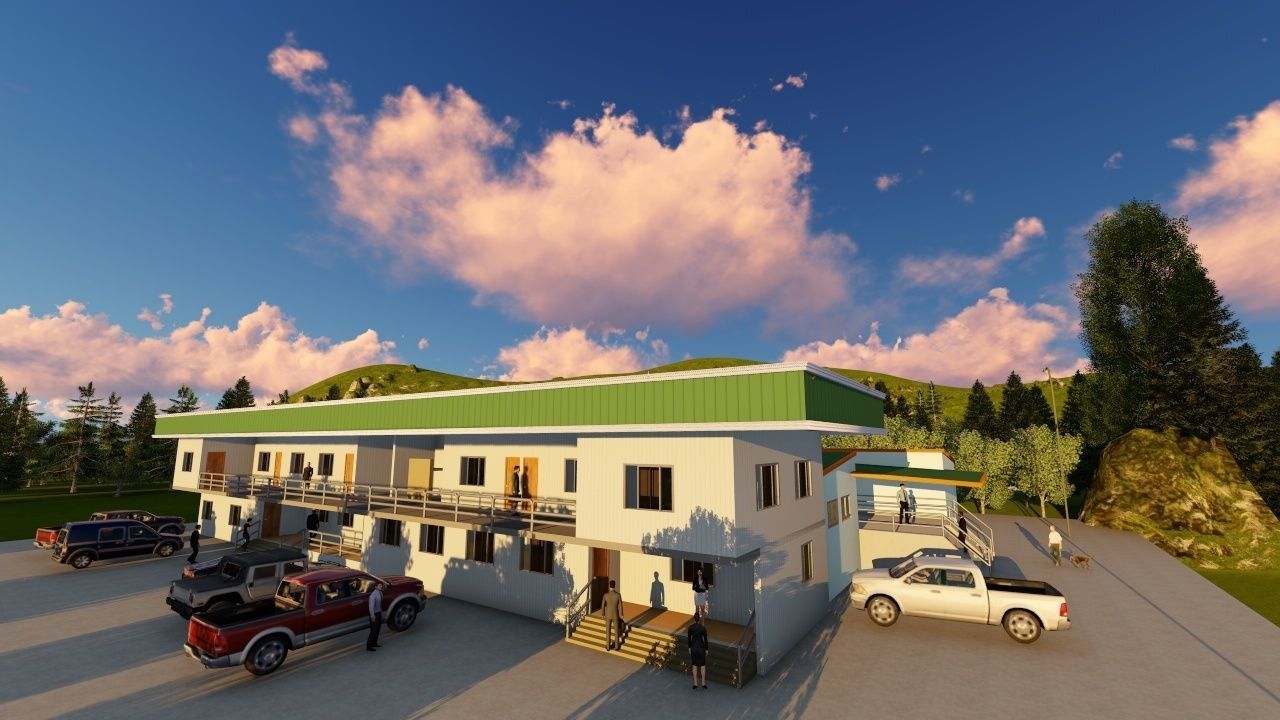 PROJECTS COMPLETED IN 3D MODEL WITH AUTOCAD FULL PLAN 3D model animated ...