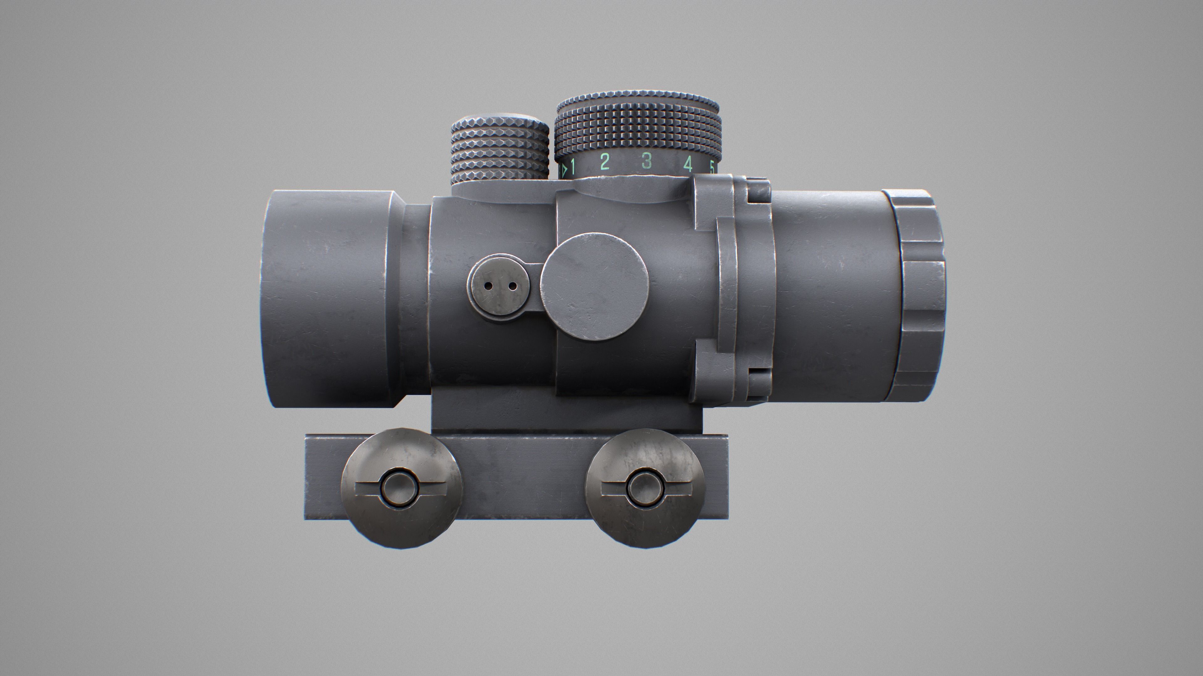 Monstrum 2x Scope FREE 3D Model free VR / AR / low-poly 3D model | CGTrader