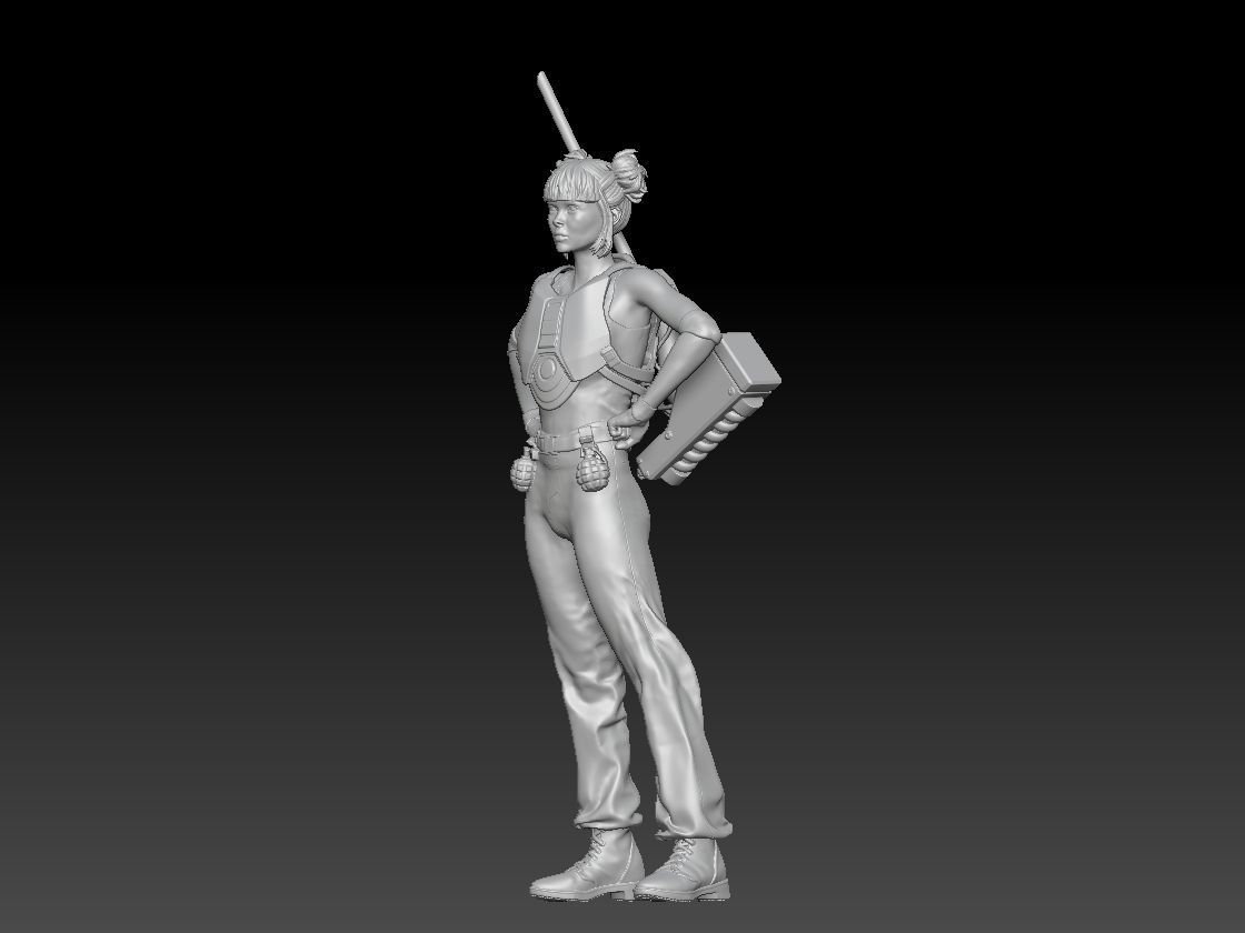 APOCALYPSE GARAGE TANK GIRL 3 3D model 3D printable | CGTrader