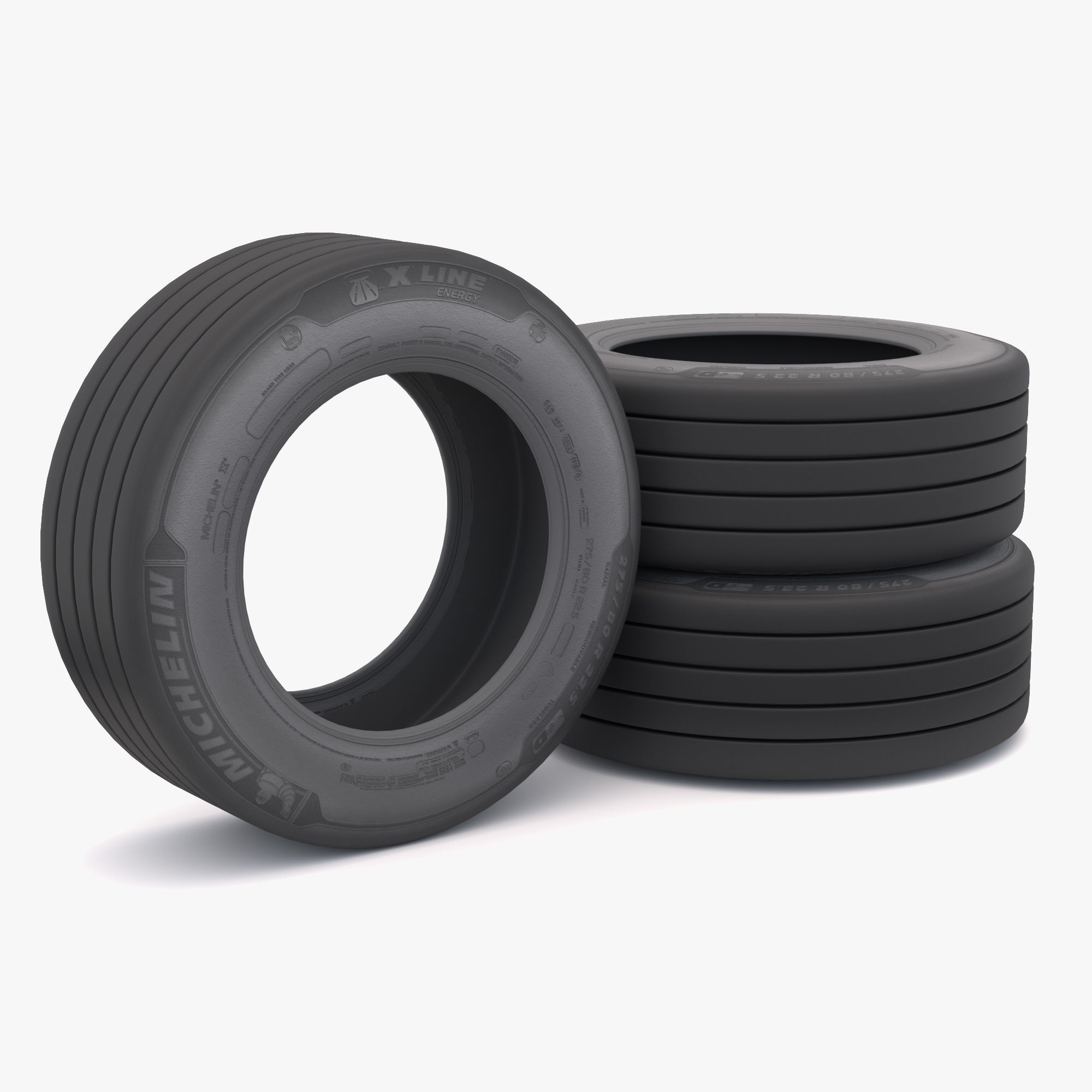 Michelin Wheel Tire 3D model | CGTrader