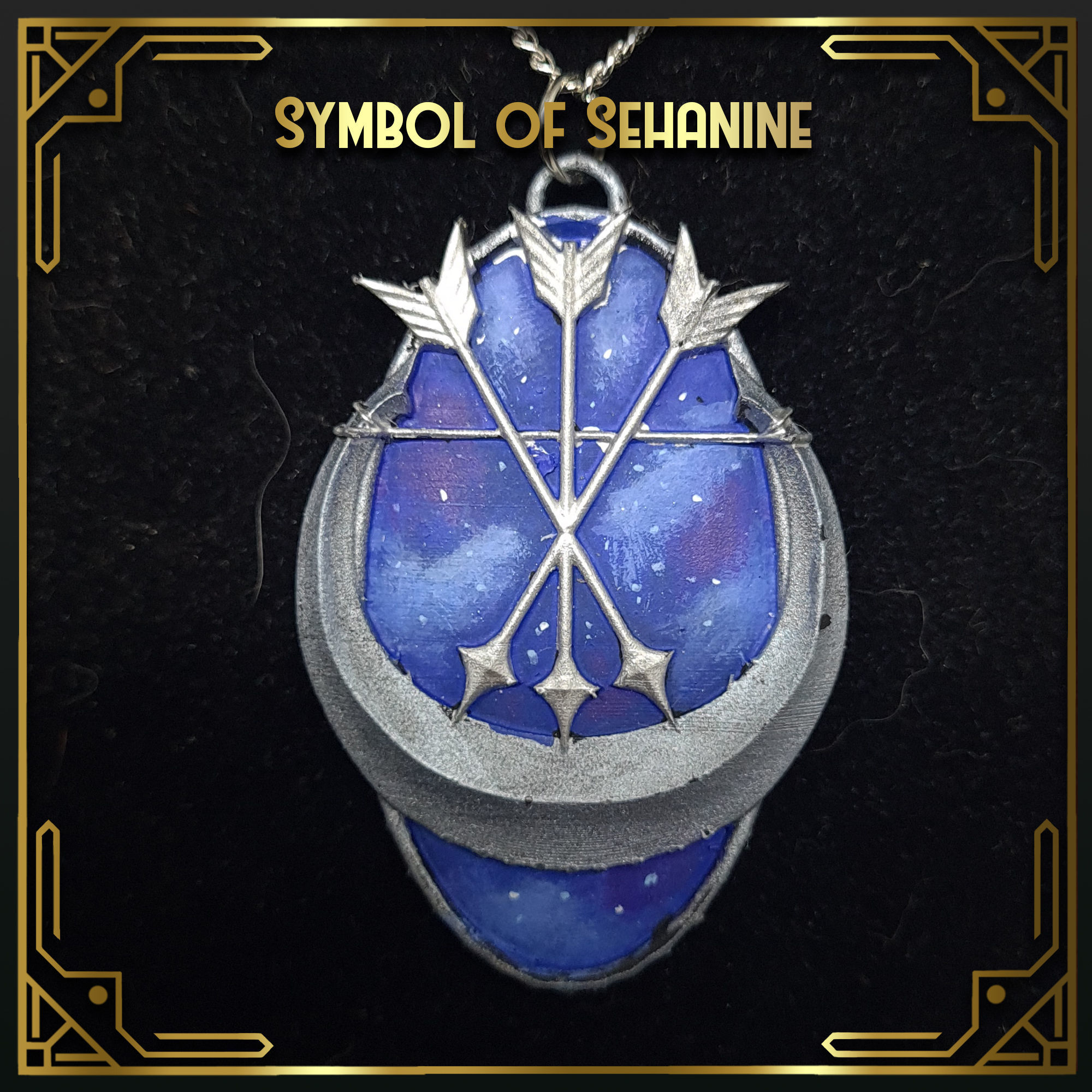 Symbol of Sehanine DnD cosplay jewelry 3D model 3D printable | CGTrader
