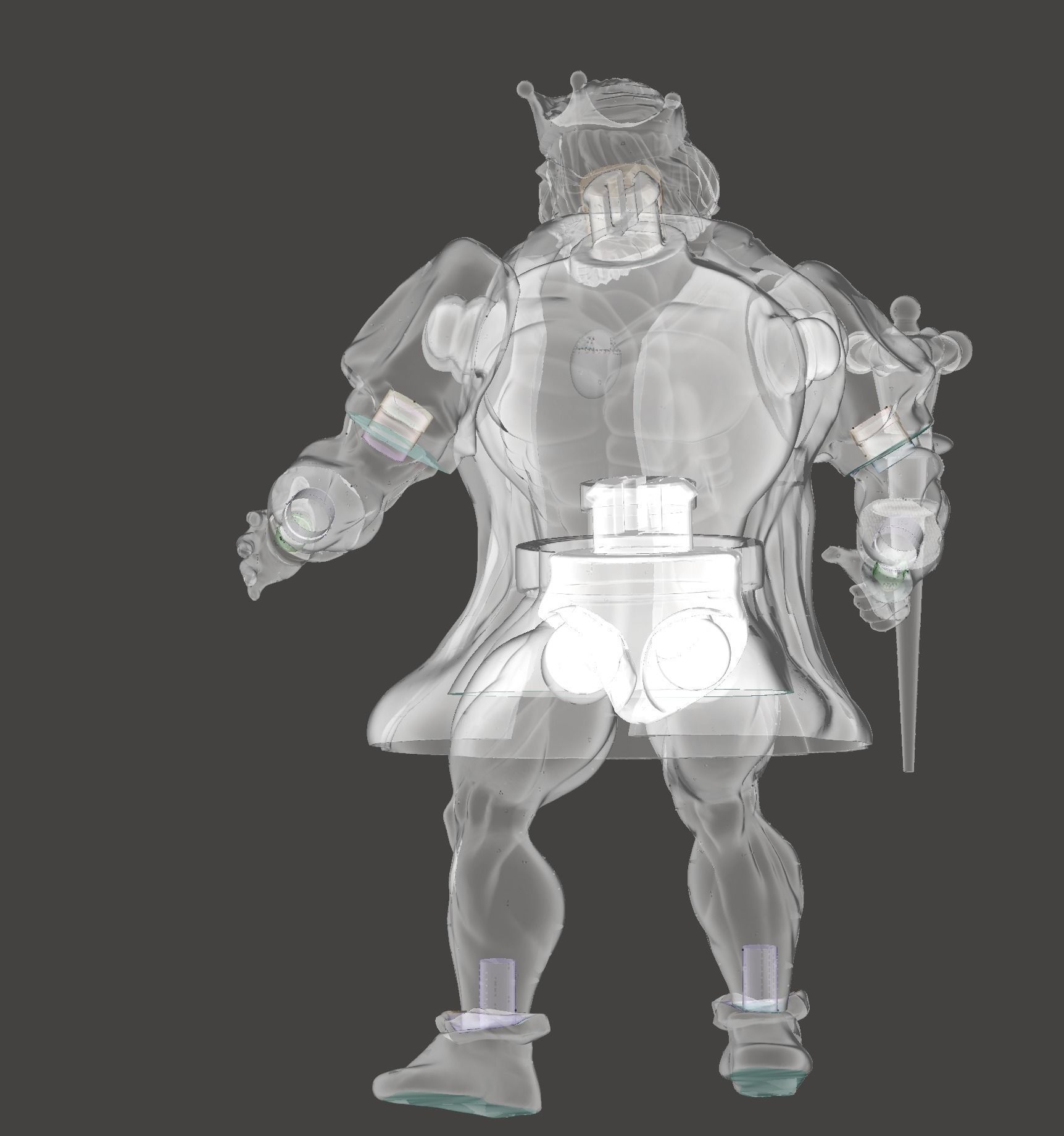 KING RANDOR FILMATION 3D model 3D printable | CGTrader