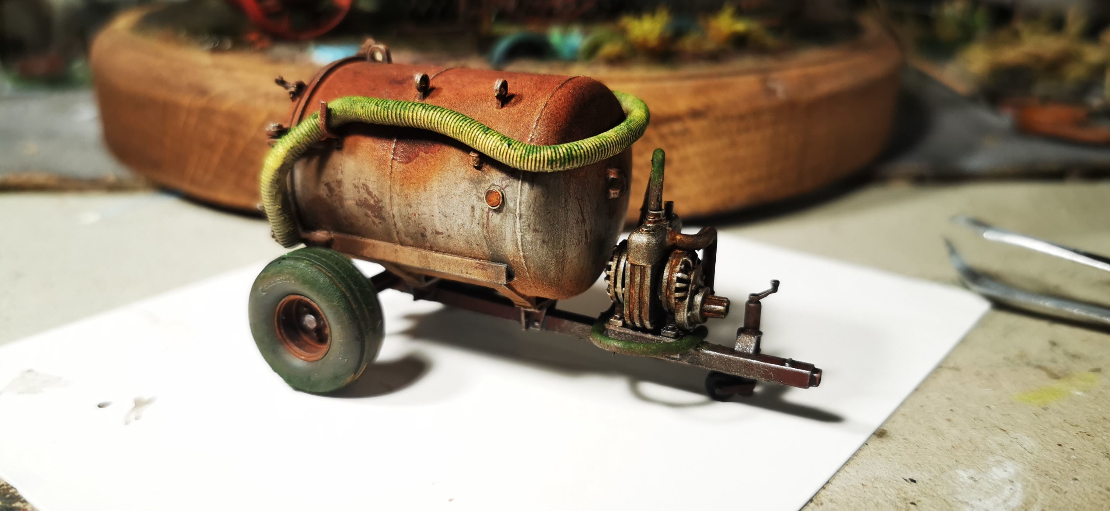 WATER TANK TANKER 1000L 1 35 scale READY FOR 3D PRINT 3D model 3D ...
